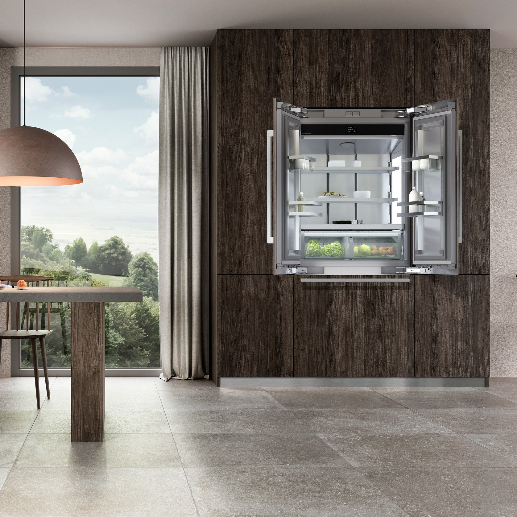 ECBNh 9972 Monolith BioFresh | Integrated French Door | ArchiPro AU