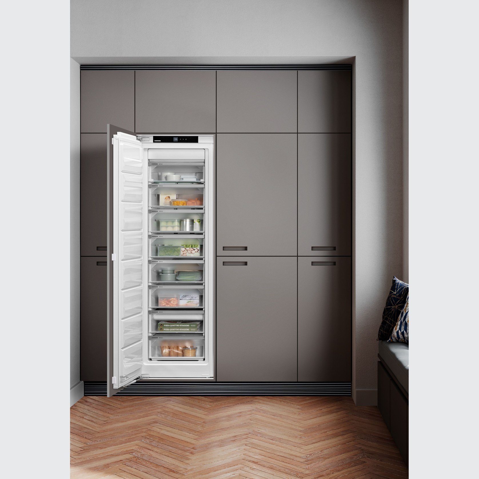 SIFNh 5128 'Plus' No Frost | Fully Integrated Freezer | ArchiPro AU