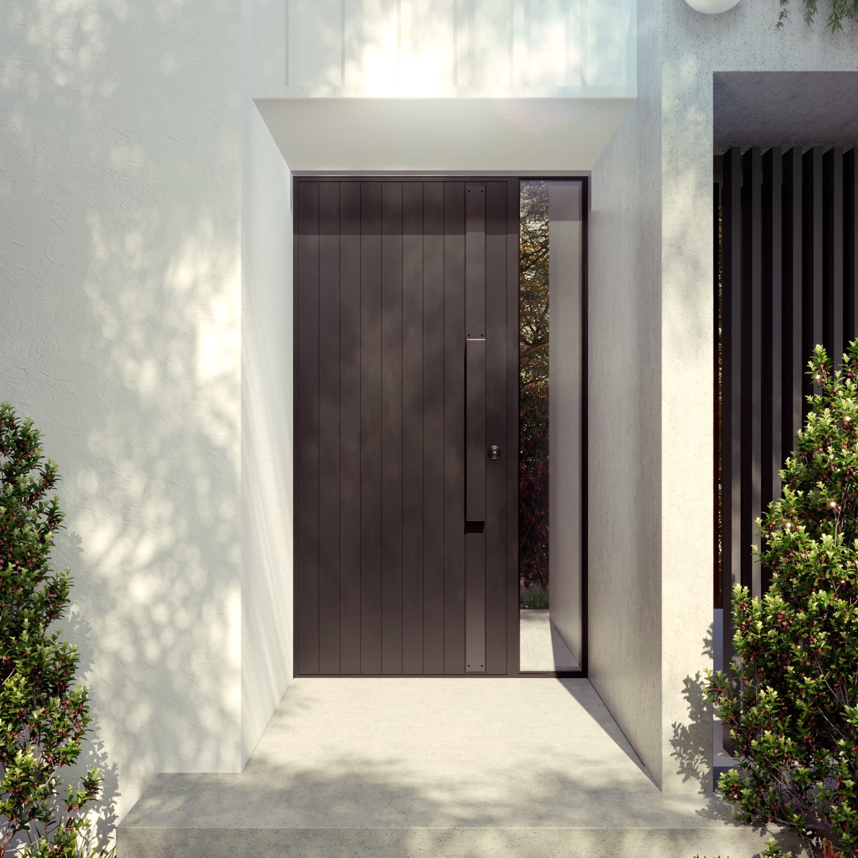 Strata TGV Aluminium Modern Entrance Doors | ArchiPro AU