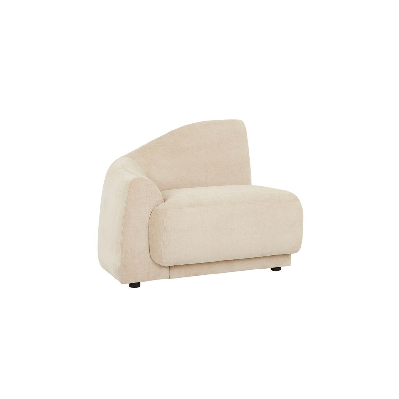 Juno Pebble 1 Seater Left Arm Sofa | ArchiPro AU