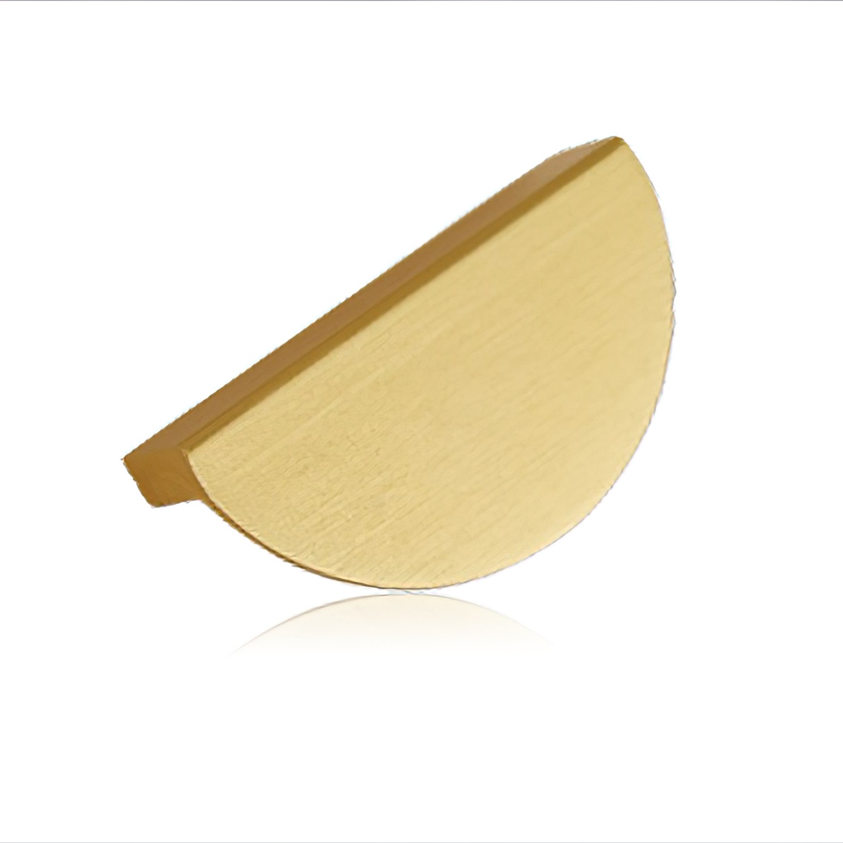 Krome Half Moon Handle 64mm Brushed Brass | ArchiPro AU