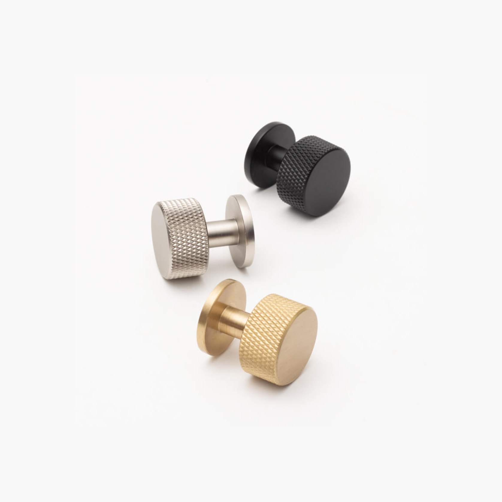 Kitchen drawer Knurled knobs solid brass | ArchiPro AU