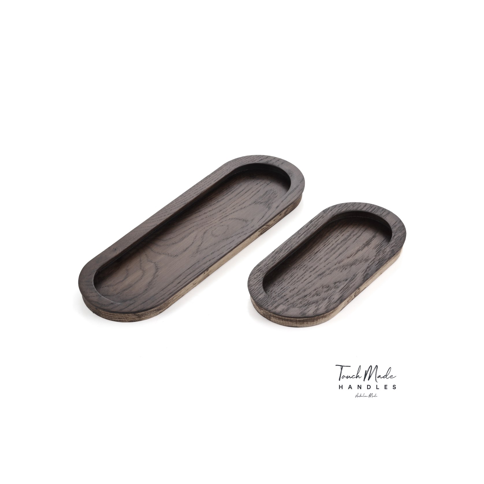 Cascade Recessed Oval Large Timber Handles | ArchiPro AU