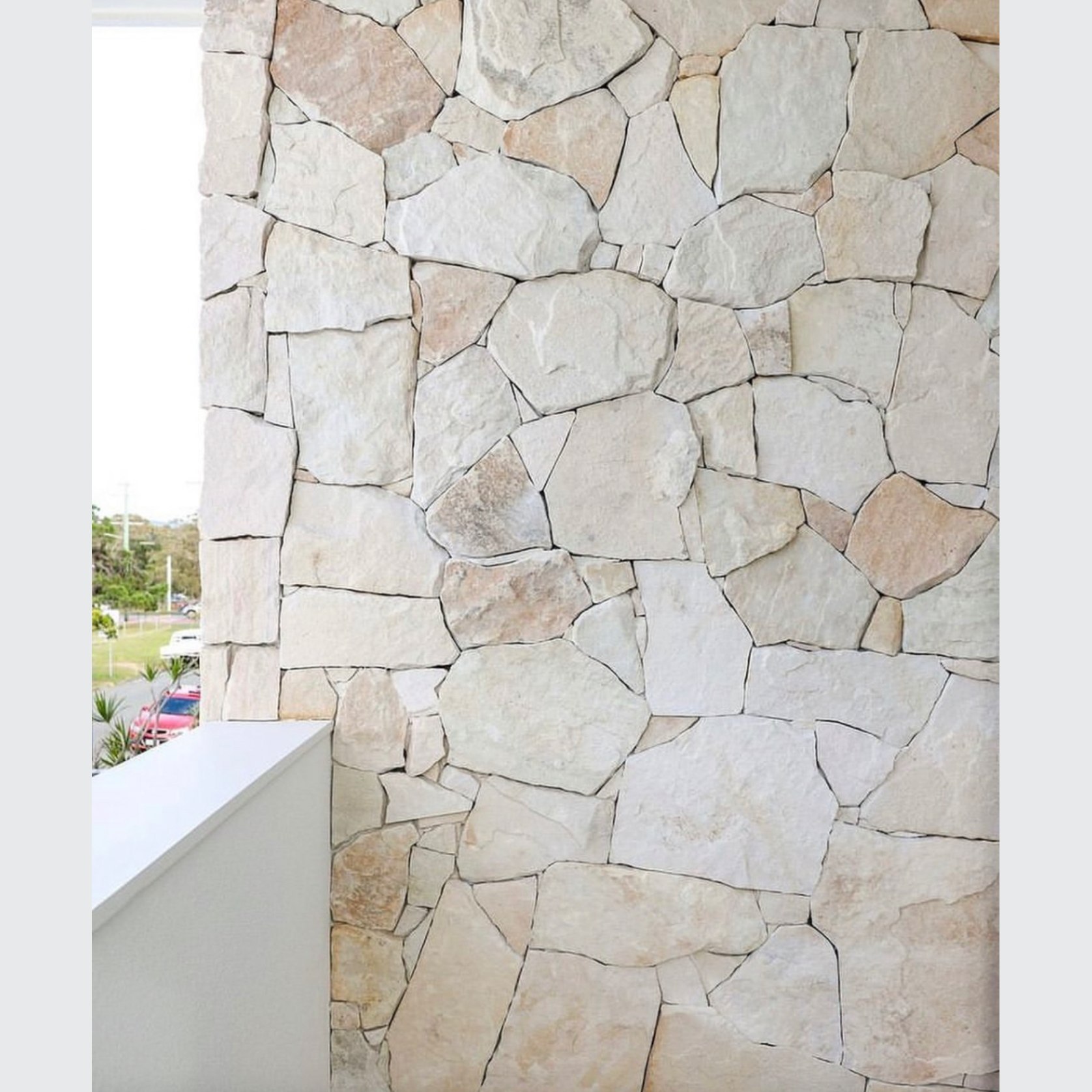 Loose Random Flinders Wall Cladding | ArchiPro AU