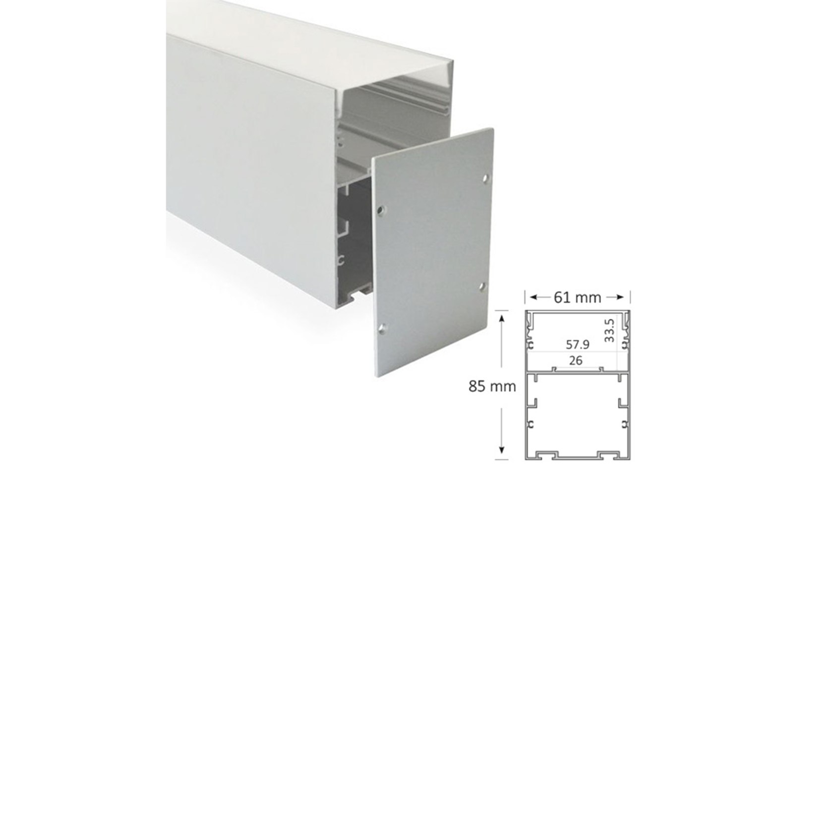 Pendant Linear Extrusion Lighting | ArchiPro AU