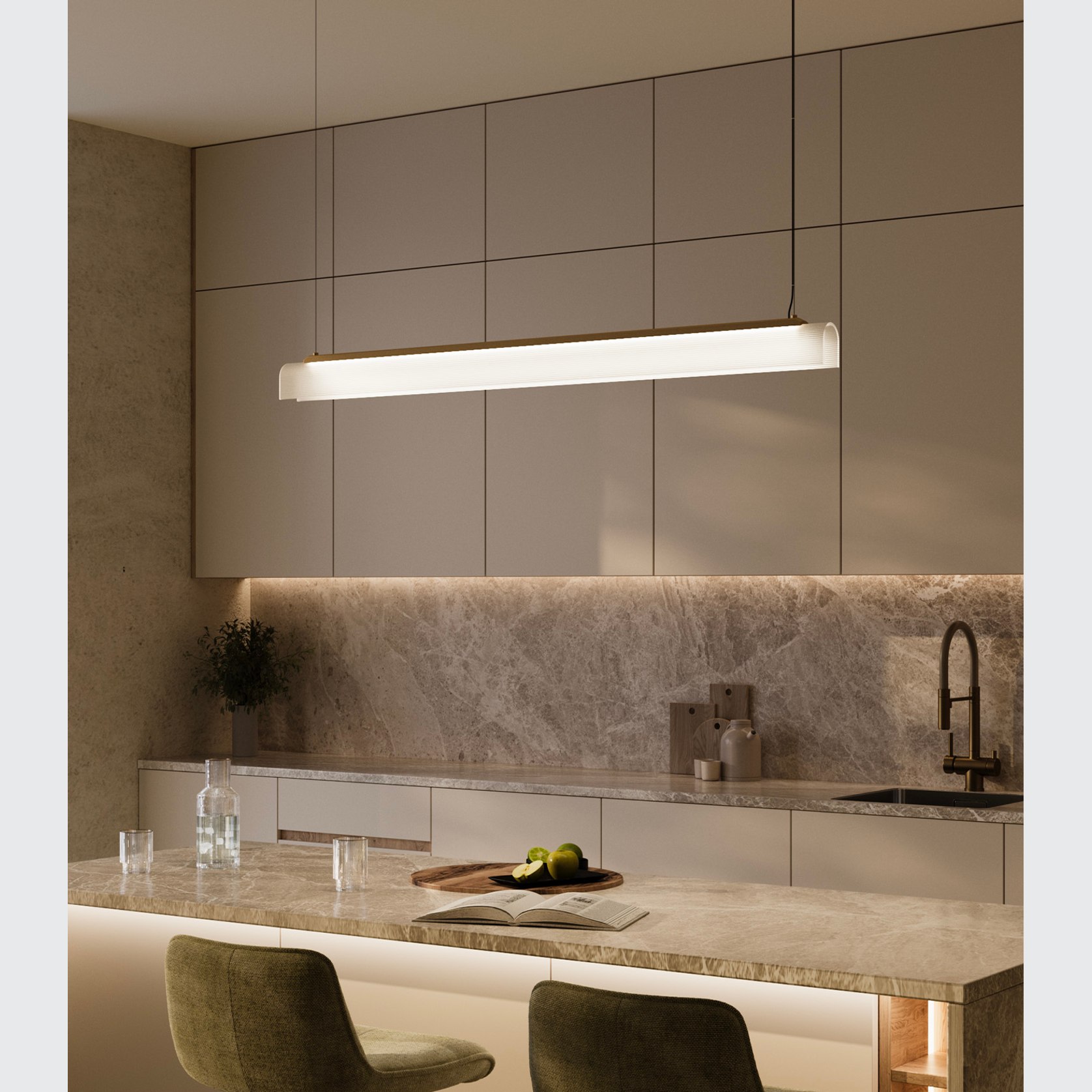 Edge Linear Pendant Light | ArchiPro AU
