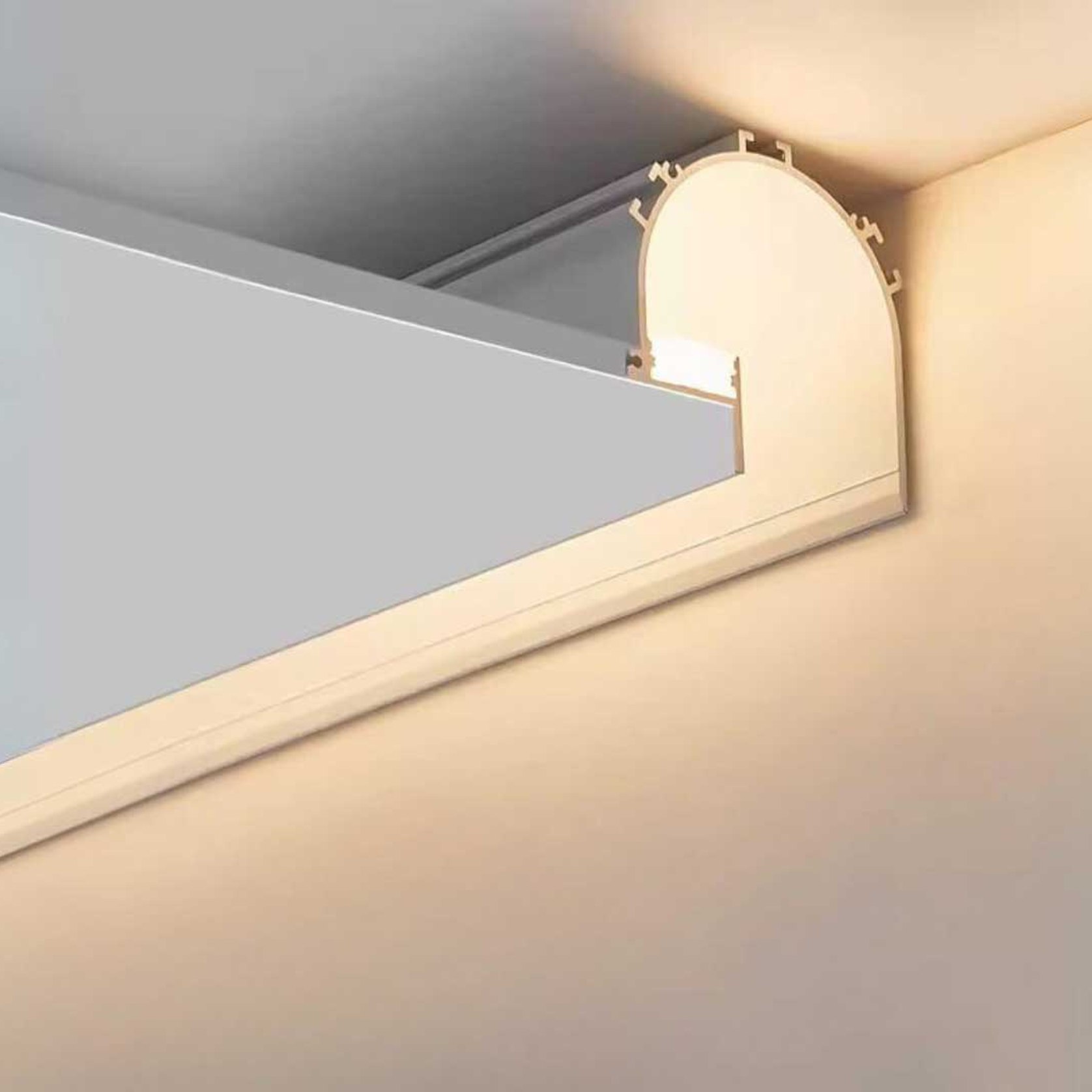 Vaulted Extrusion for Cove Lighting | ArchiPro AU