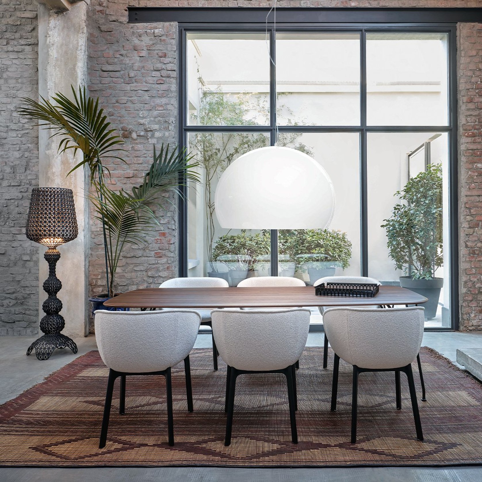 Big FL/Y Suspension Lamp - Opaque | ArchiPro AU