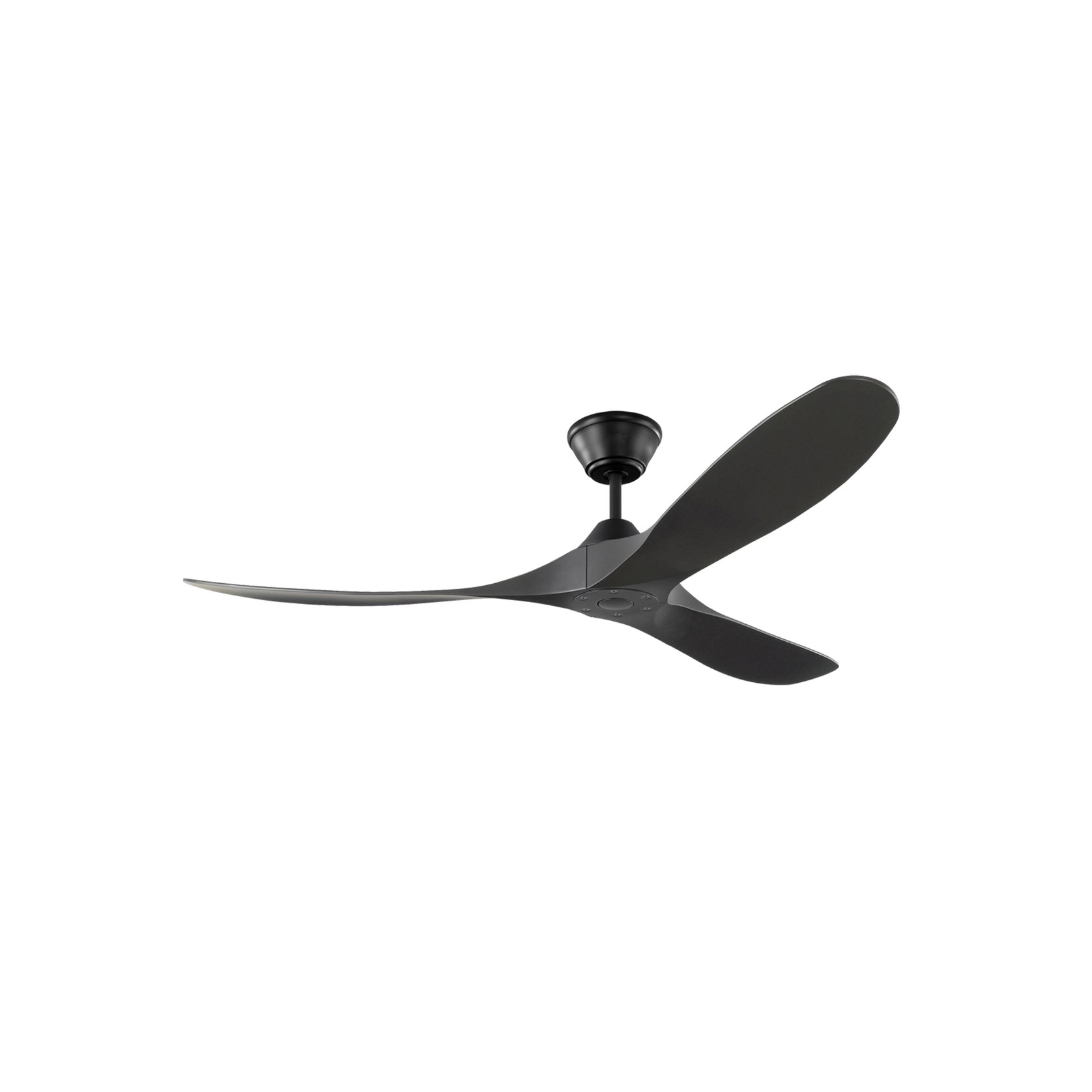 Milano Ceiling Fan Zest Black With Black Blade | ArchiPro AU