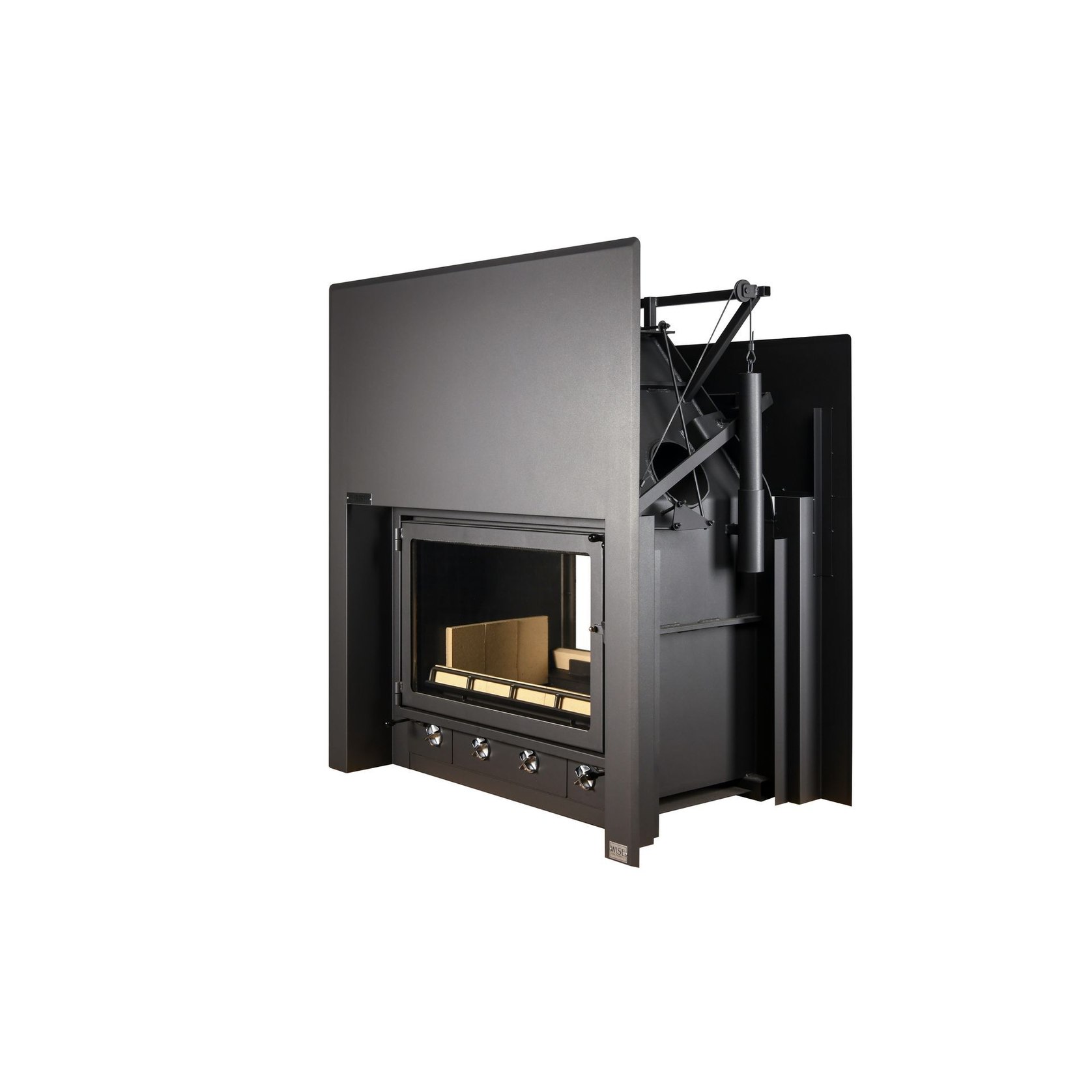 Christo Double Sided | Wood Fireplace | ArchiPro AU