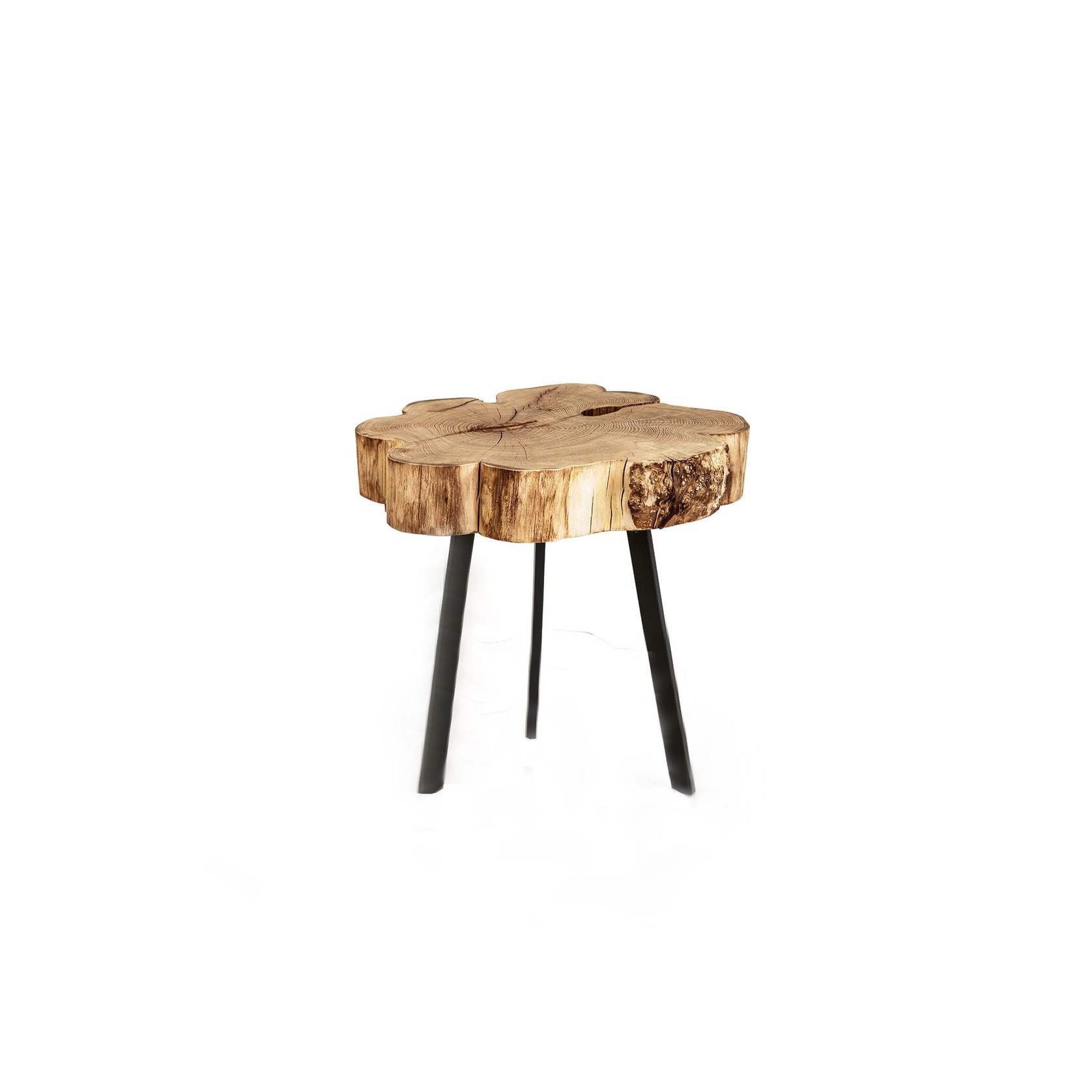 Janua | BC 05 Stomp Outdoor Table | 30-40cm | Raw Acacia | ArchiPro AU