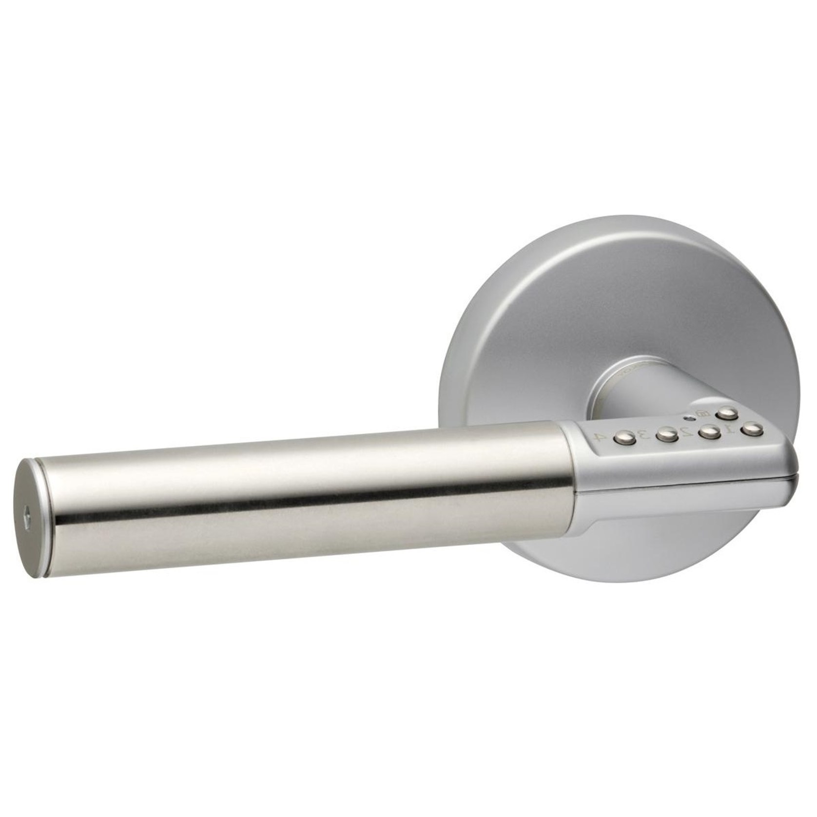 Lockwood Electronic Lock Code Door Lever Right Hand Stainless Steel ...