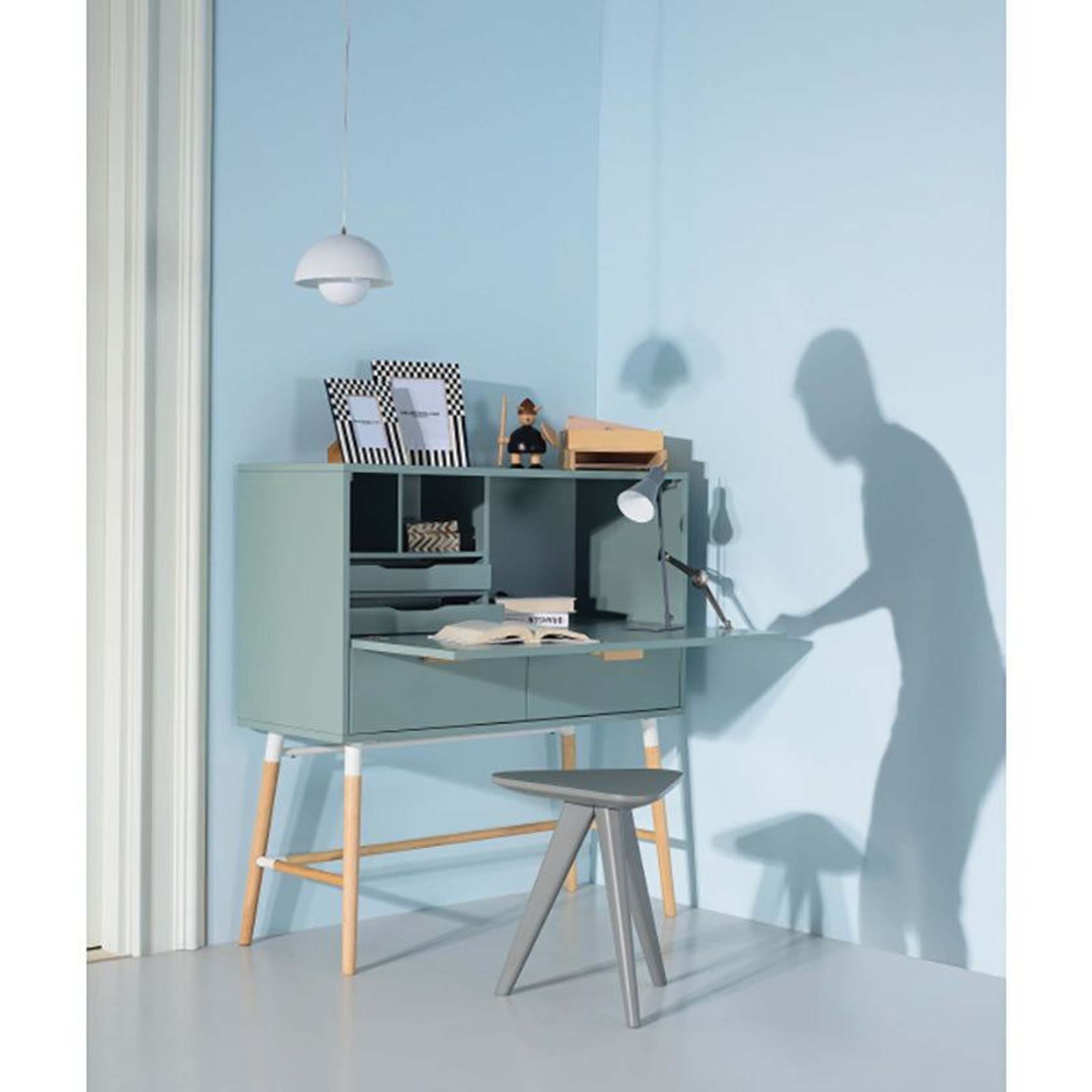 Petite Stool - Grey | ArchiPro AU