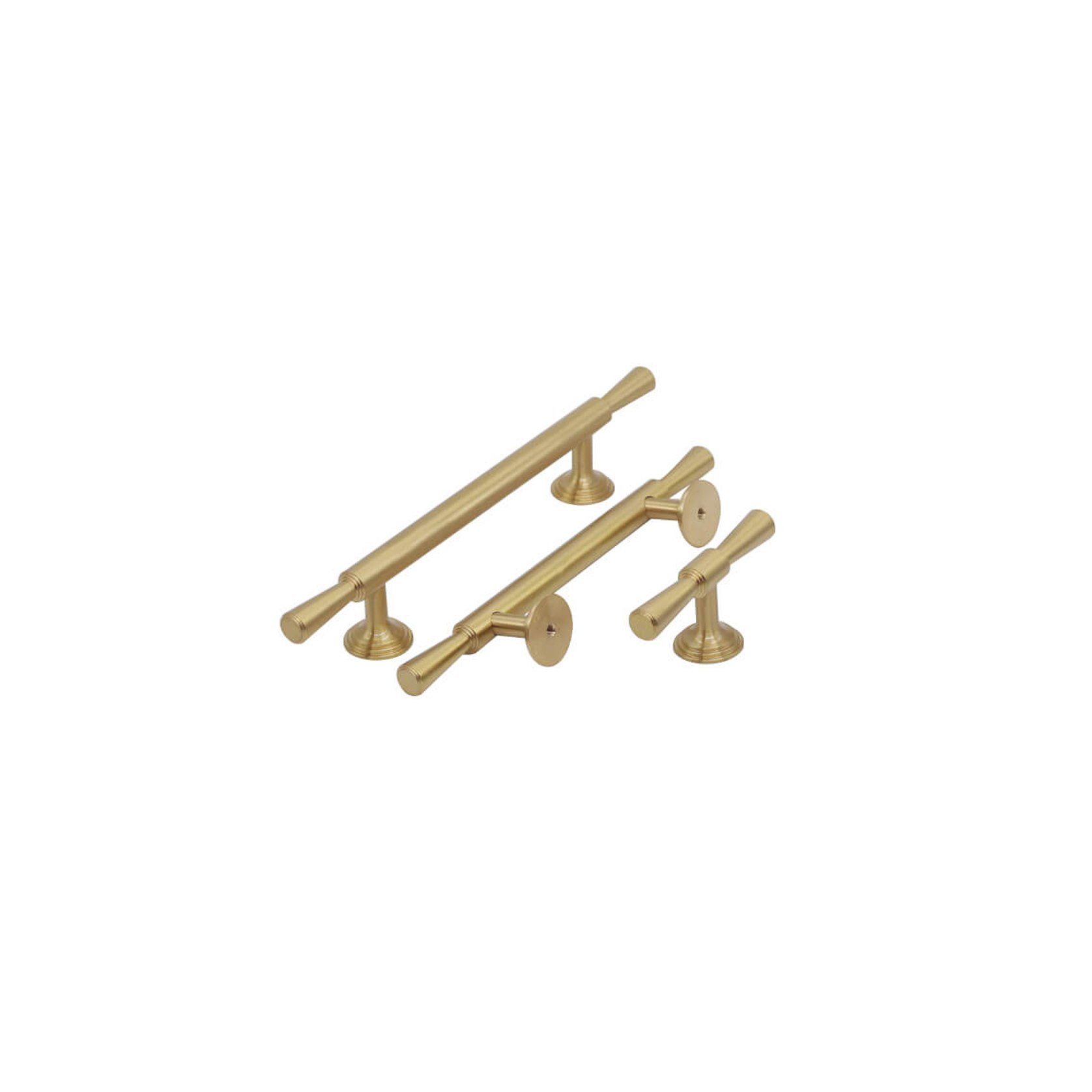 kitchen drawer handles Cronulla solid brass | ArchiPro AU