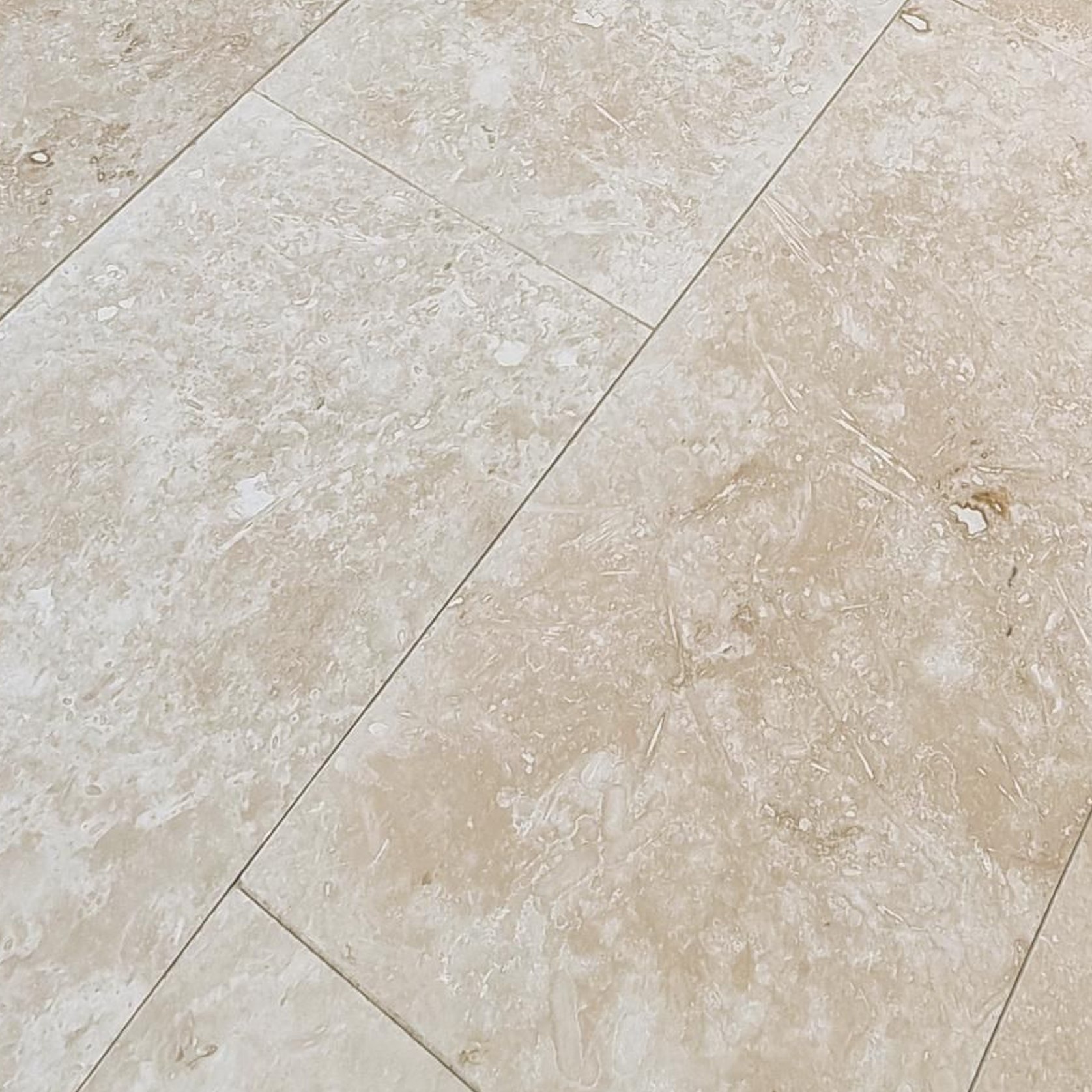 12mm Classic Linen Travertine Tiles - Honed & Filled | ArchiPro AU