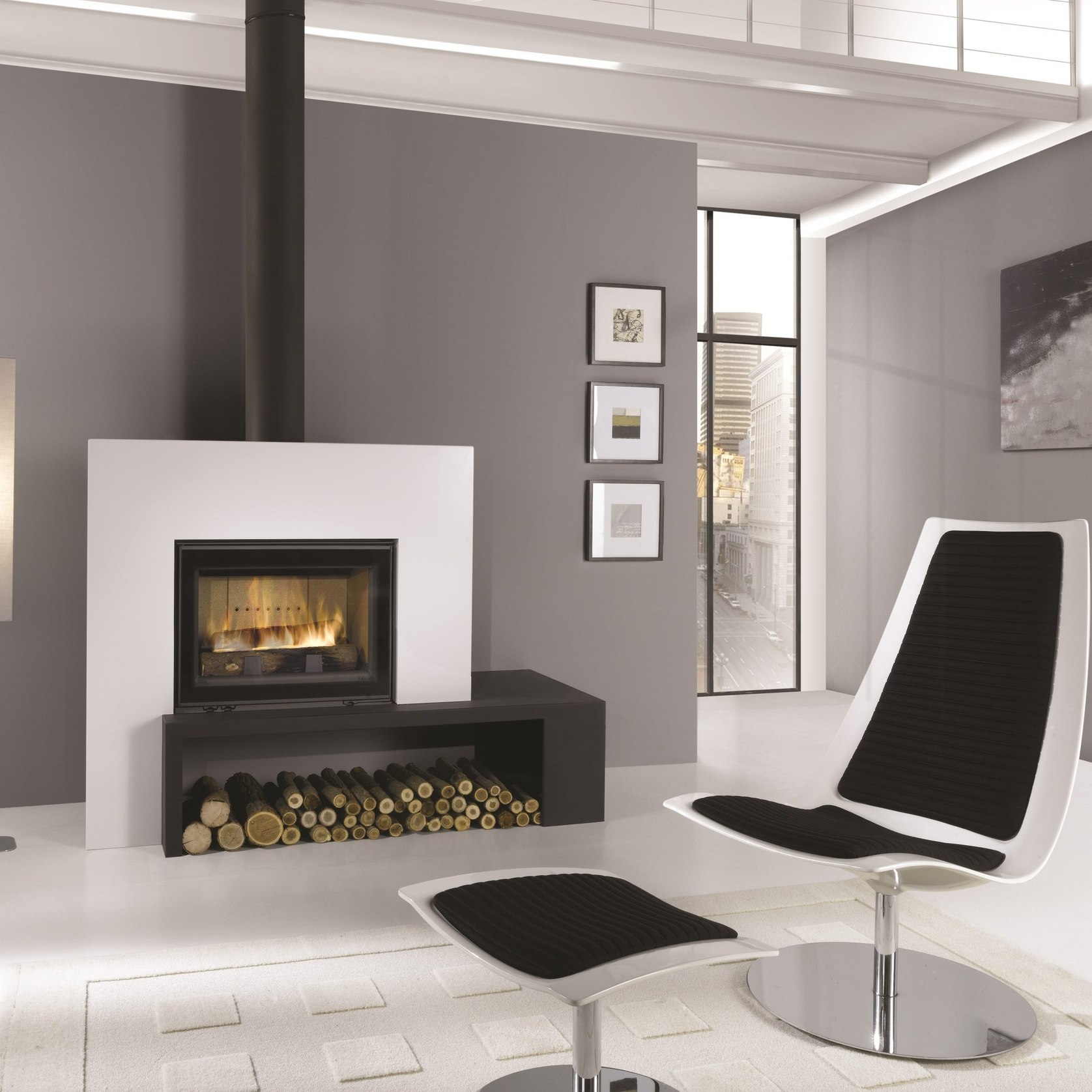 Cheminee Chazelles C800R Radiant Wood Fireplace | ArchiPro AU