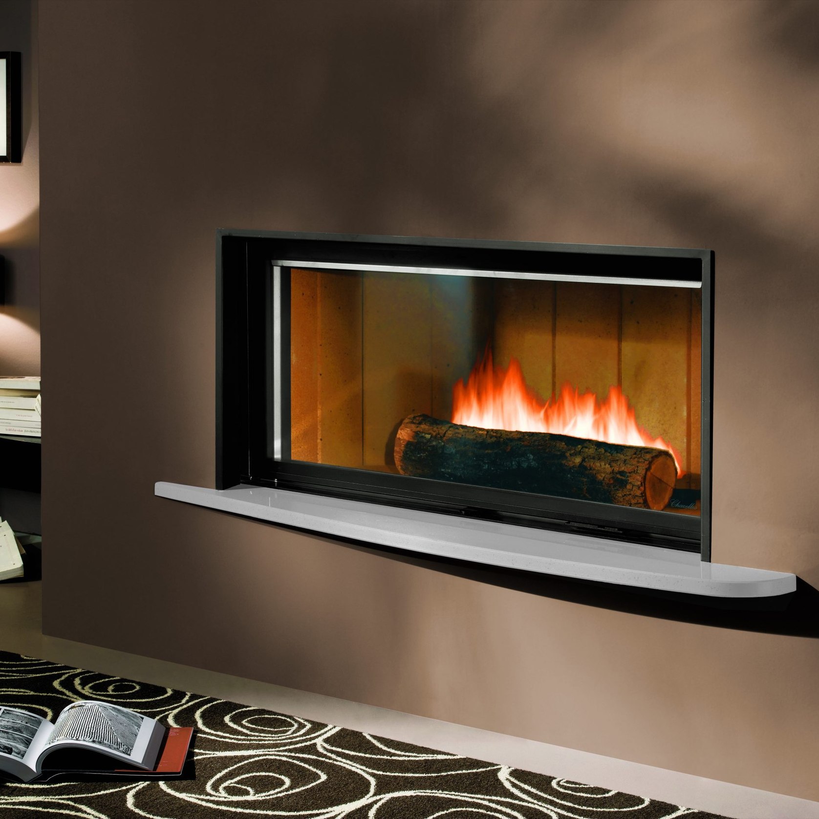 Cheminee Chazelles Designer D1350 Wood Fireplace | ArchiPro AU