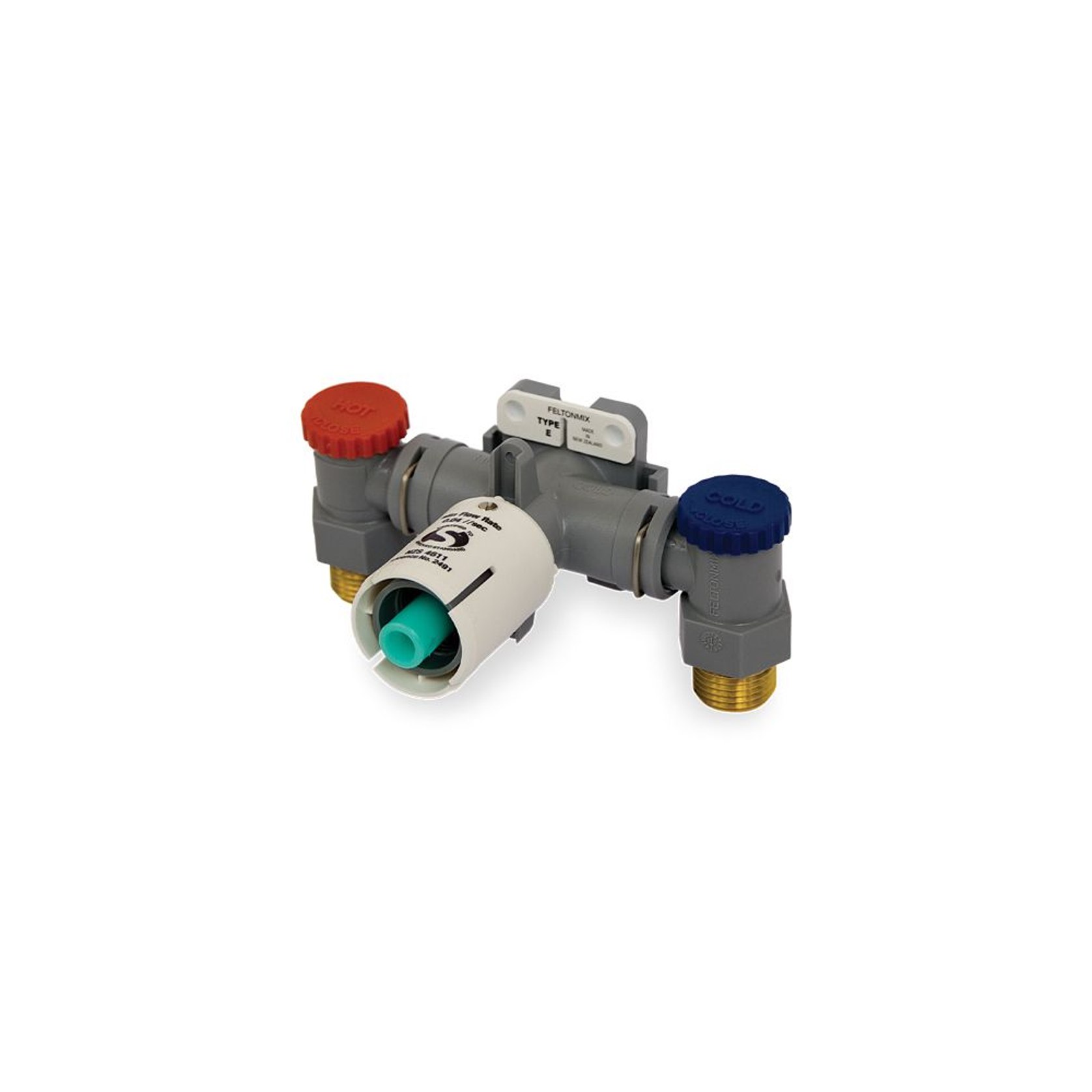 Designer '86 Feltonmix™ Mixing Valve Equal L/P (Green) | ArchiPro AU