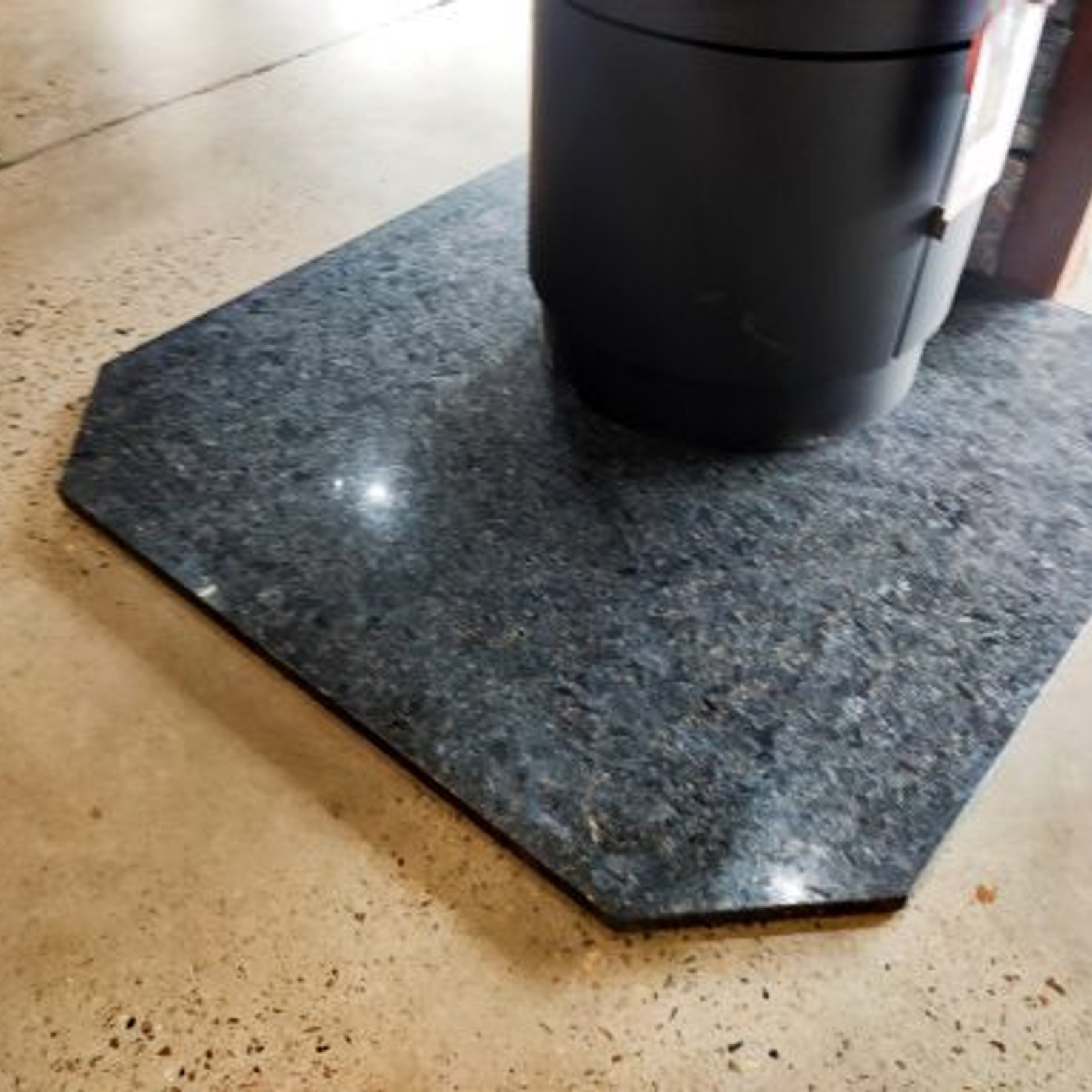 Foundry 1200 x 1200 Flat Wall Granite Hearth | ArchiPro AU