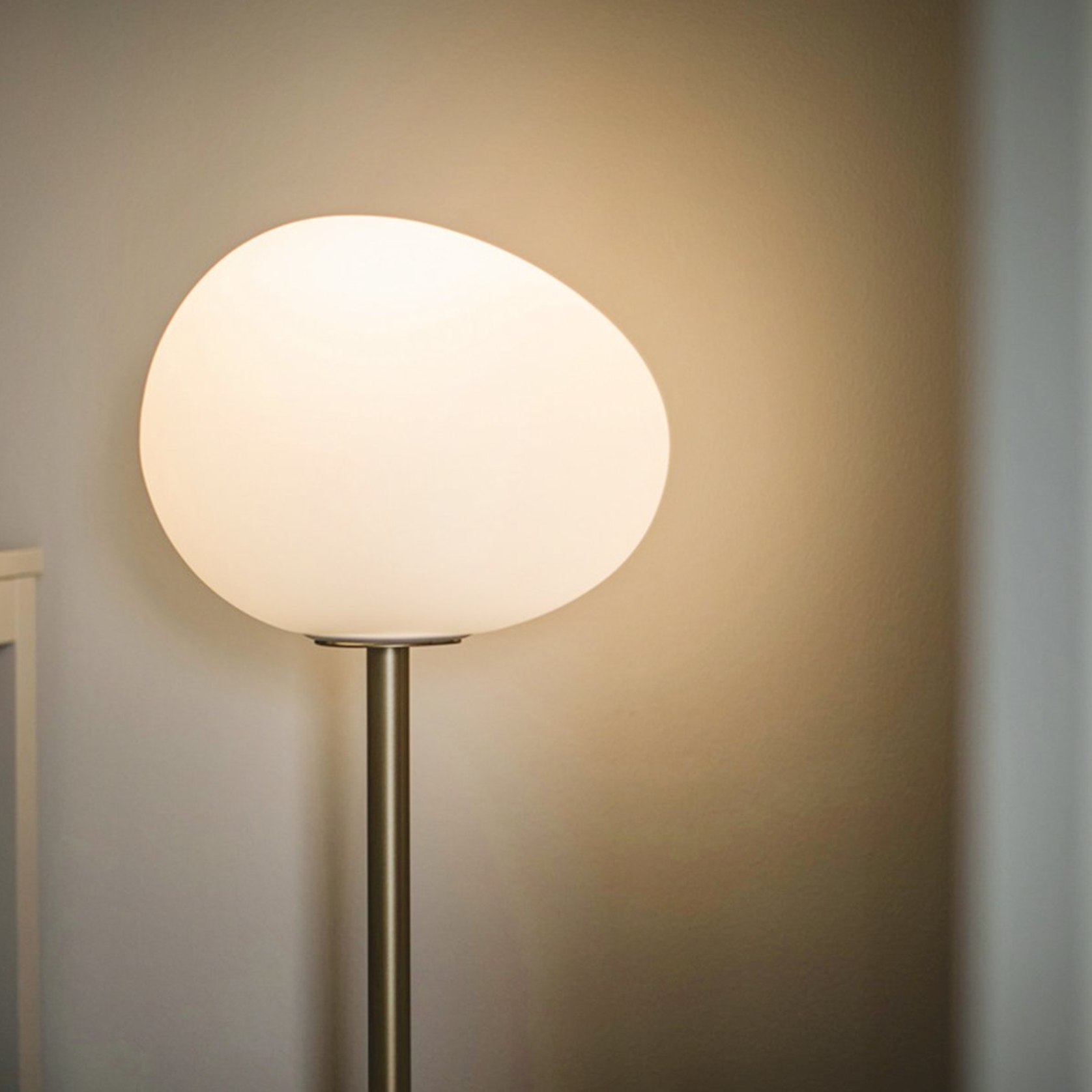 Gregg Alta Media Table Lamp - Glass | ArchiPro AU