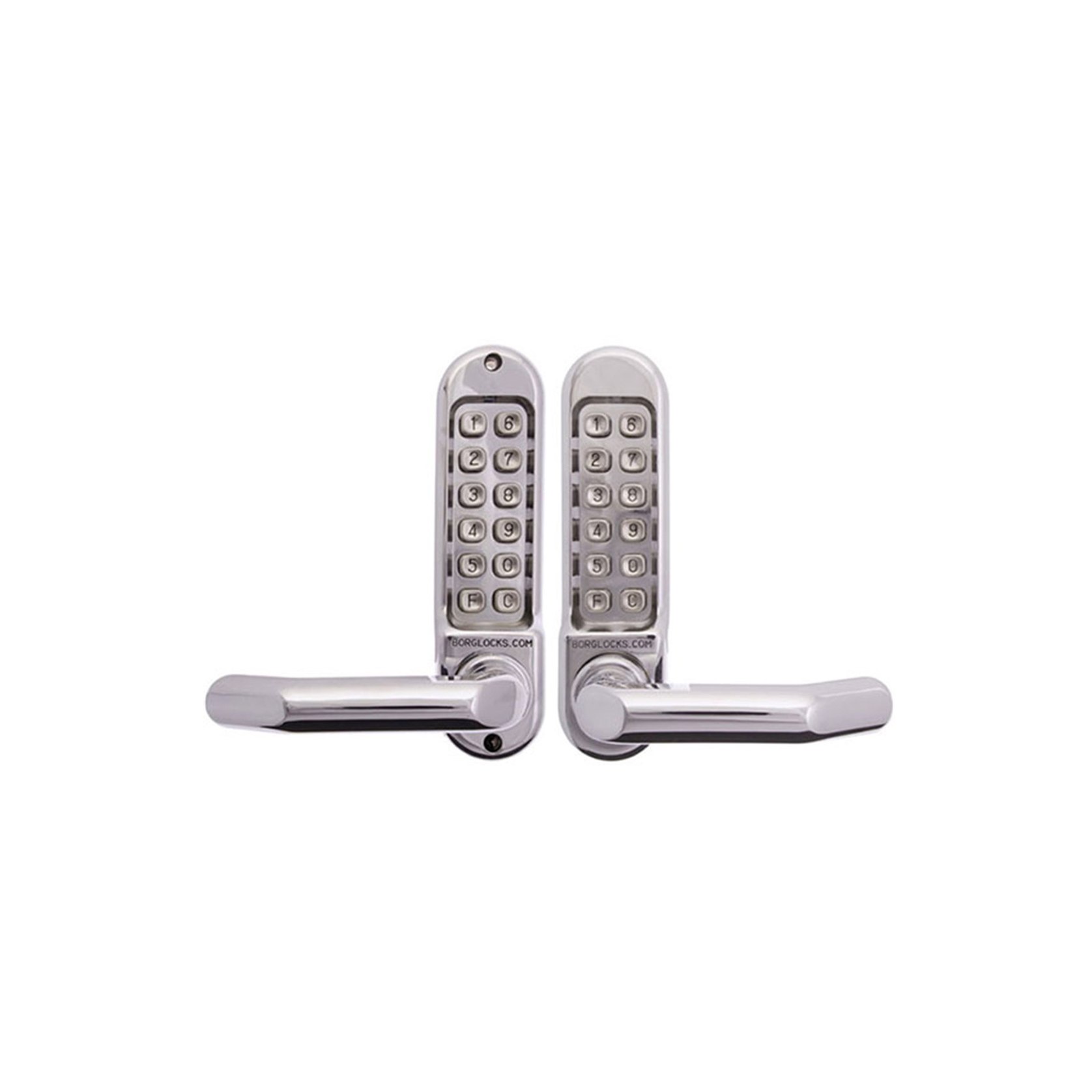 Borg Digital Door Lock External Grade Chrome BL5051MG | ArchiPro AU
