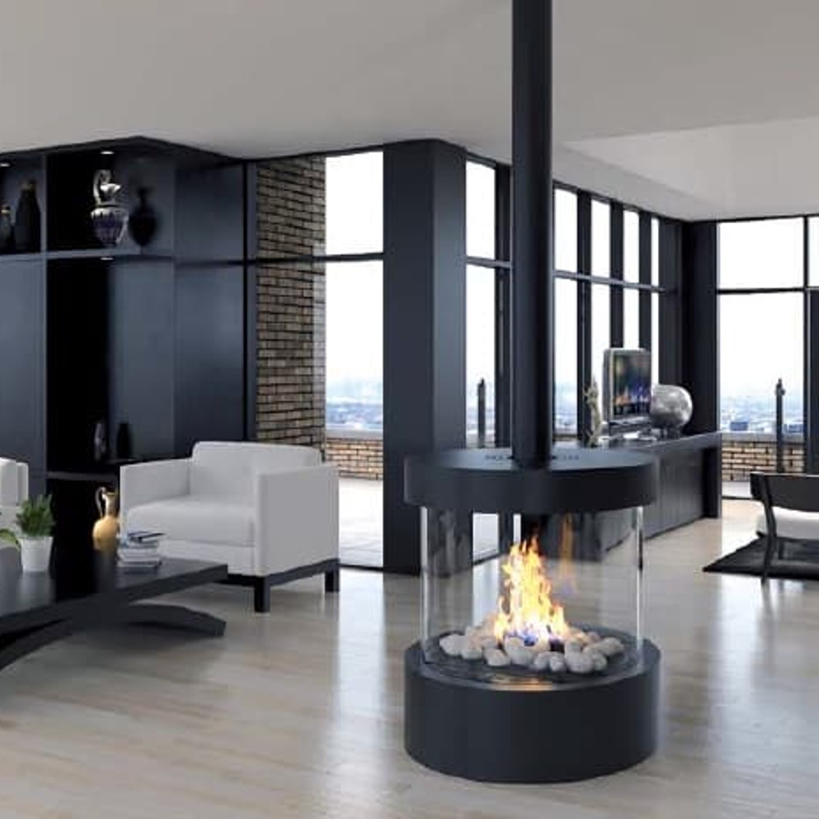 Ortal Circle 70 Gas Fireplace | ArchiPro AU