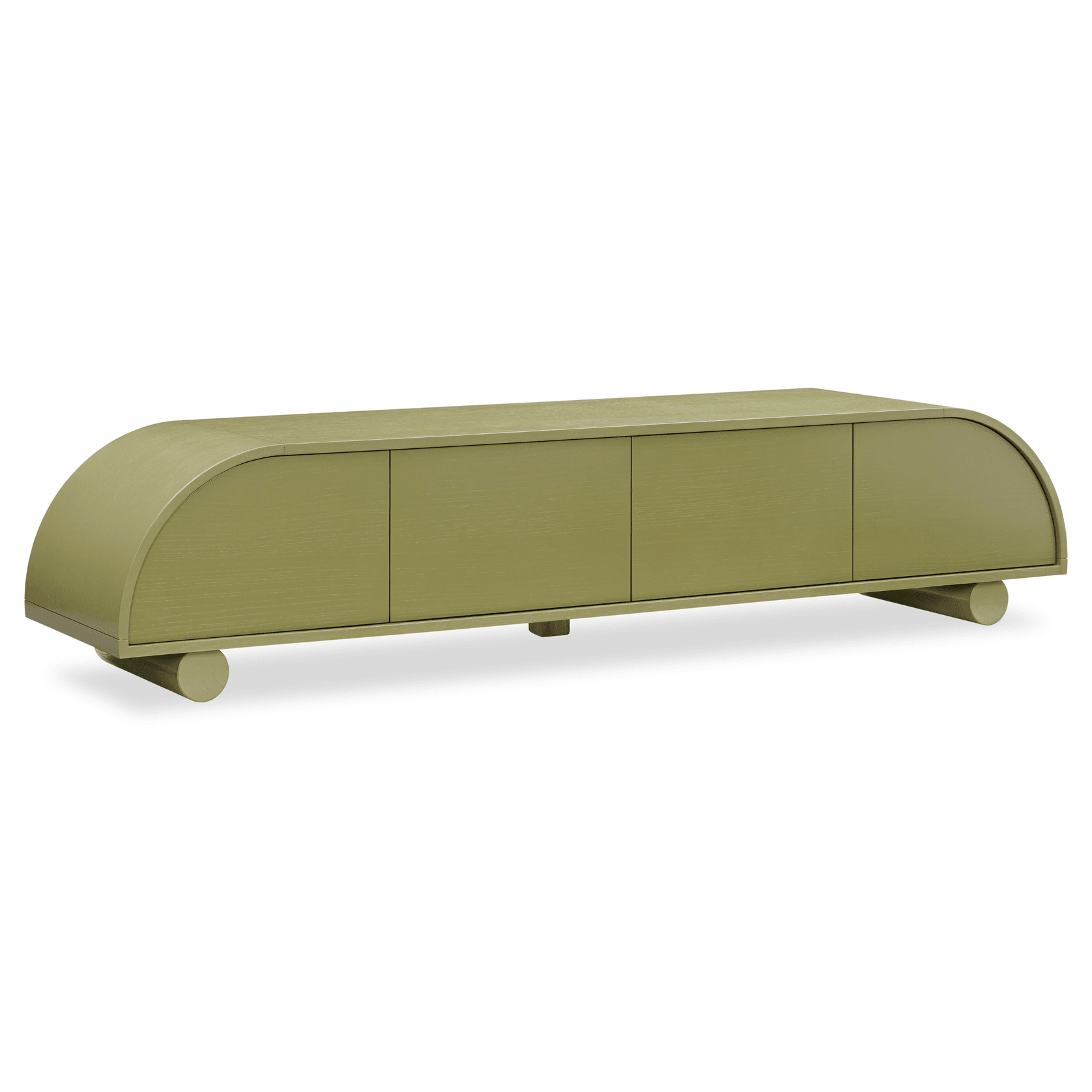 Muse Entertainment Unit 210cm - Olive | ArchiPro AU