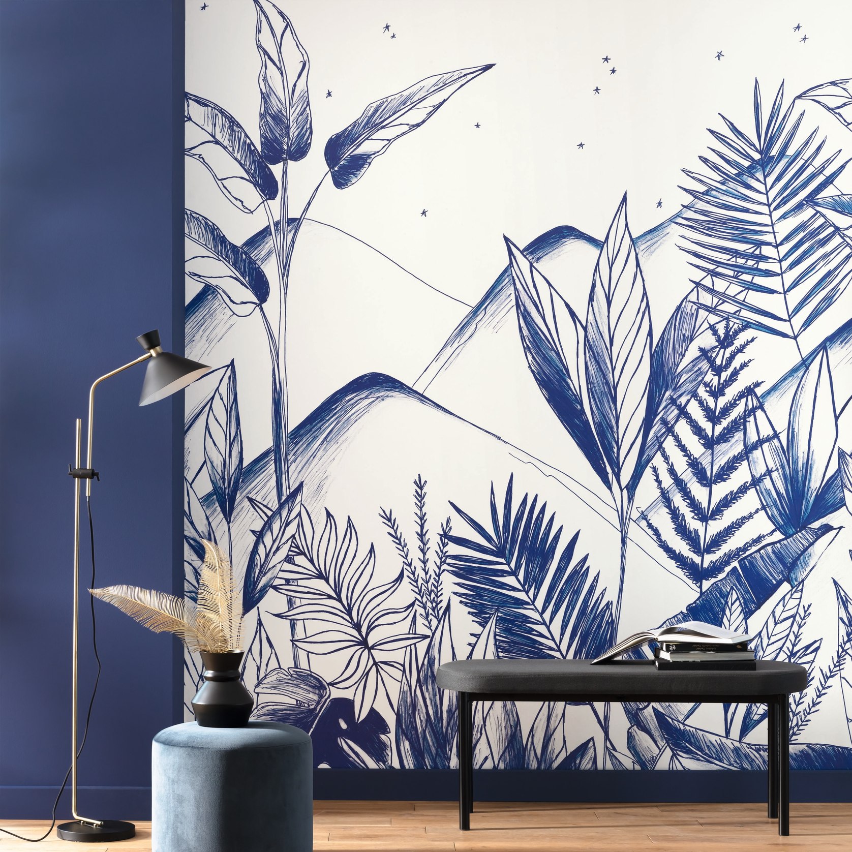 Resene Only Blue Wallpaper Collection | ArchiPro AU