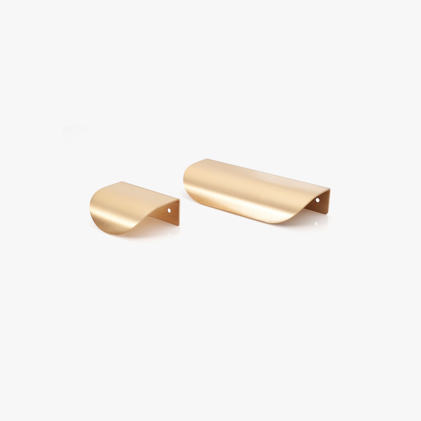 Ridge Brass Pull Handle | ArchiPro AU