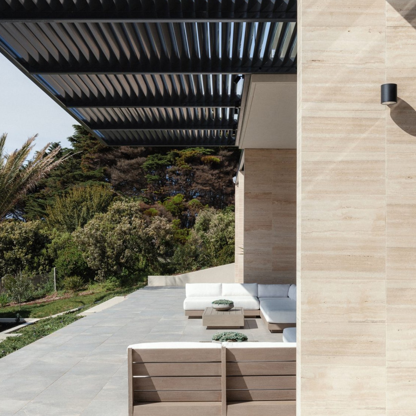 Travertine Roman Classic Light | Natural Stone Slab | ArchiPro AU