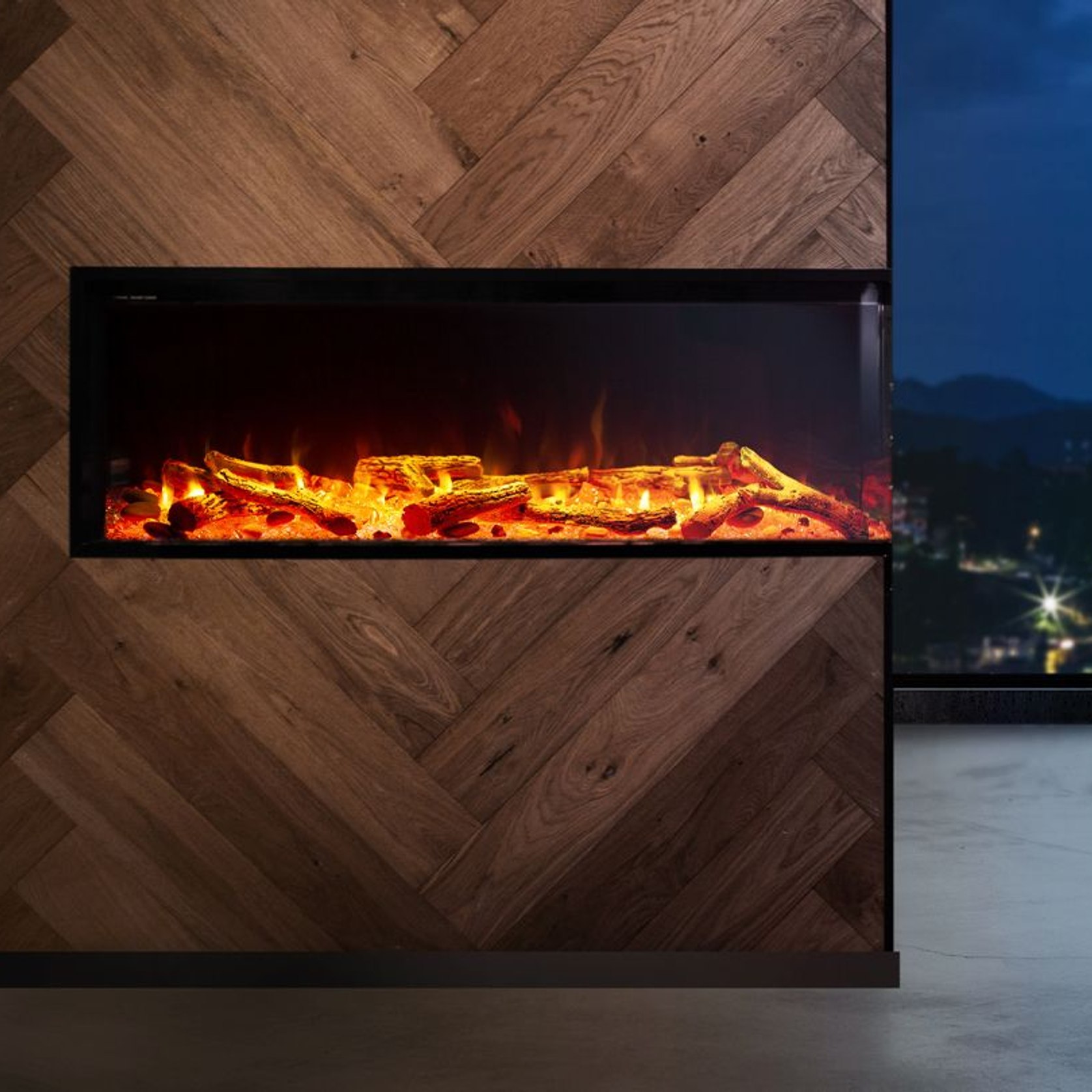 Visionline View Electric Fireplace | ArchiPro AU