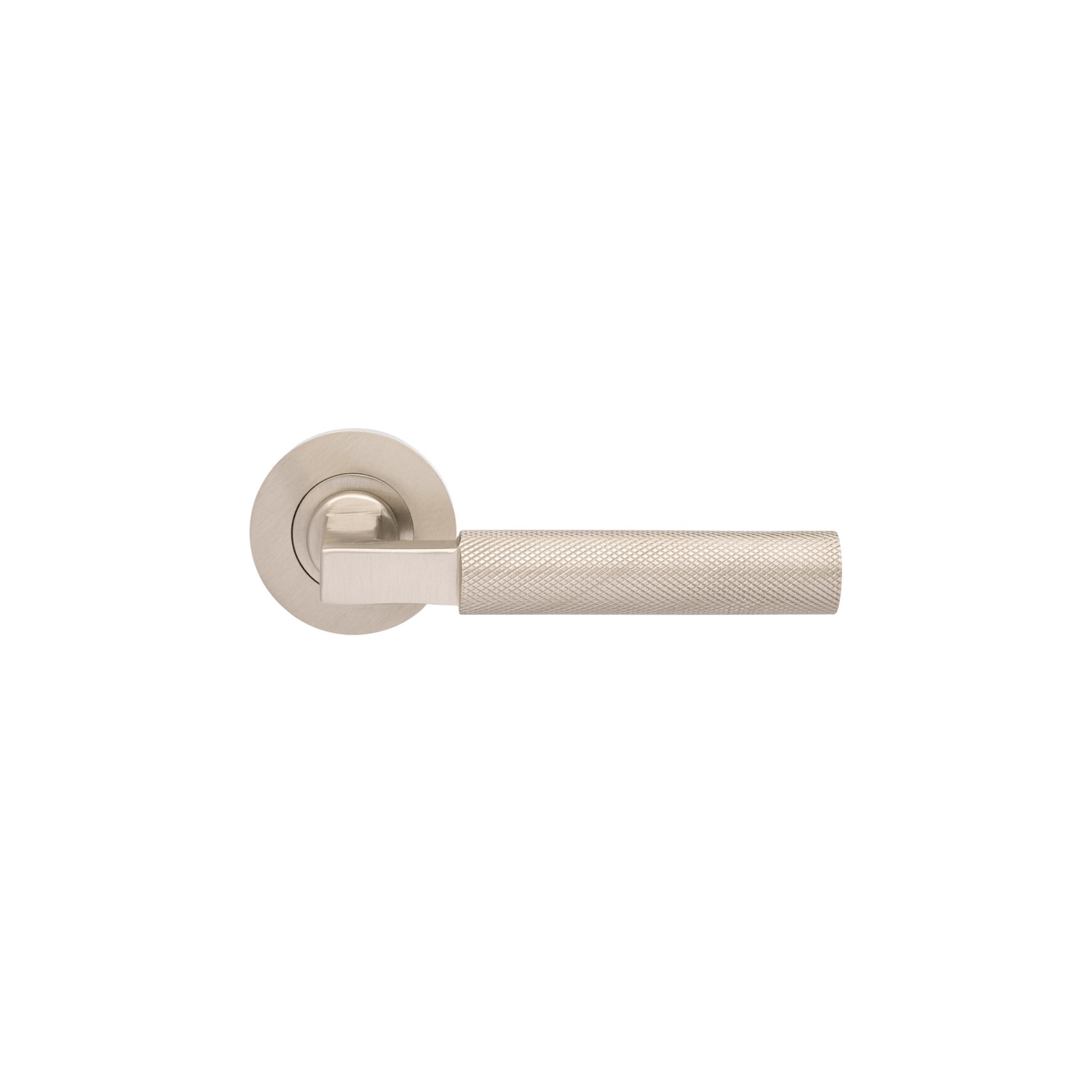 Zanda Zurich Door Handle Lever Set on Round Rose | ArchiPro AU