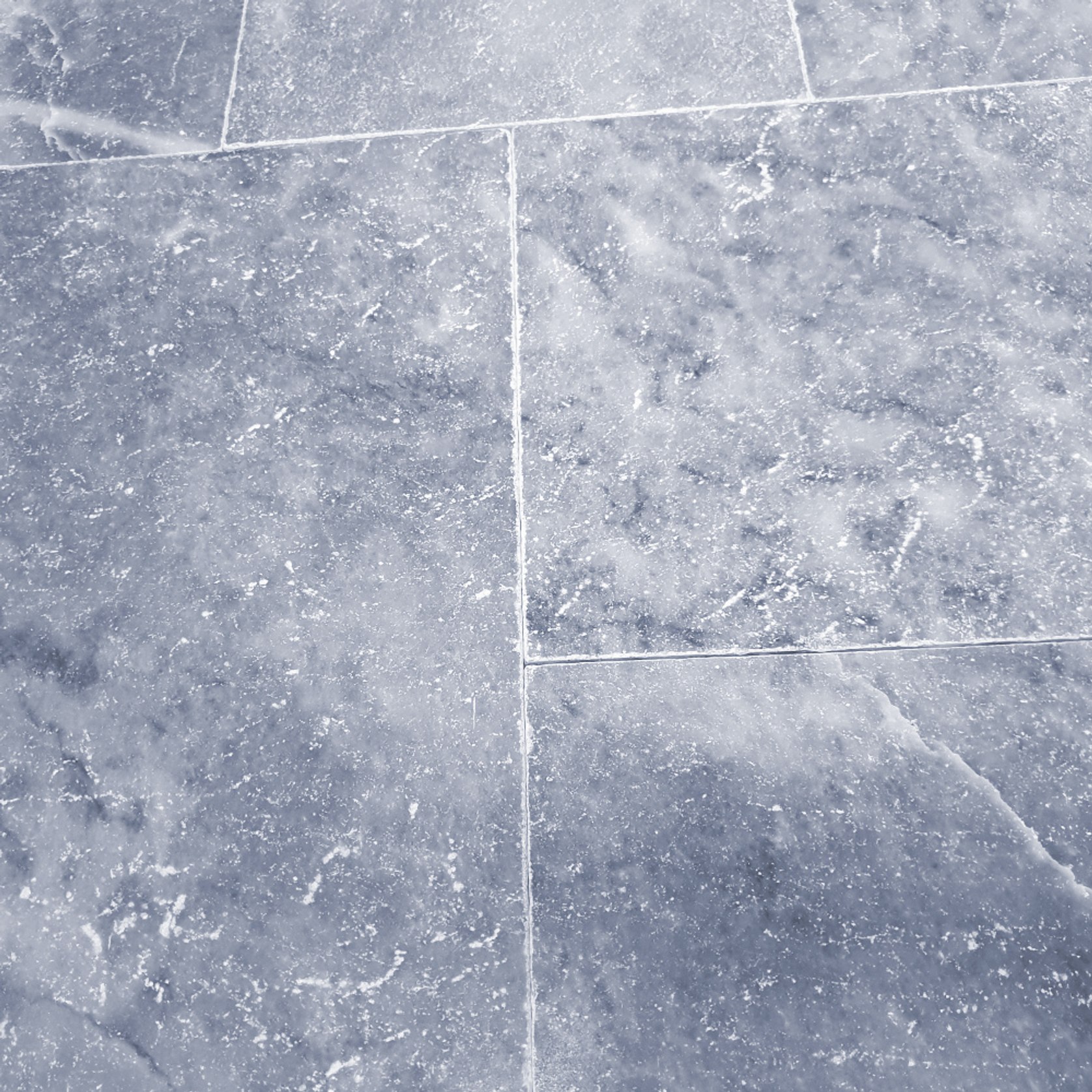 12mm Aqua Blue Marble French Pattern Tile - Tumbled | ArchiPro AU