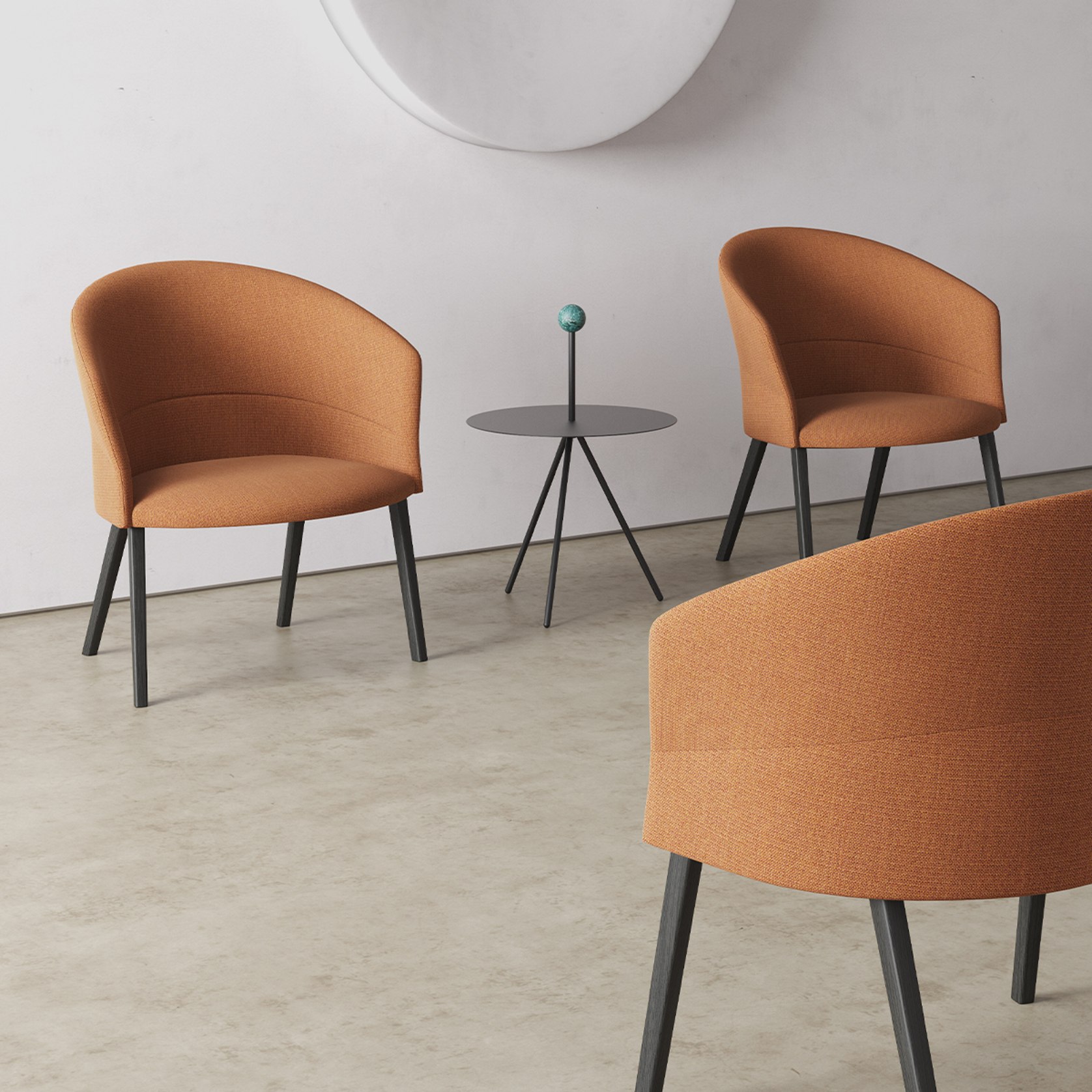Copa Lounge Chair - Smooth Upholstery | ArchiPro AU