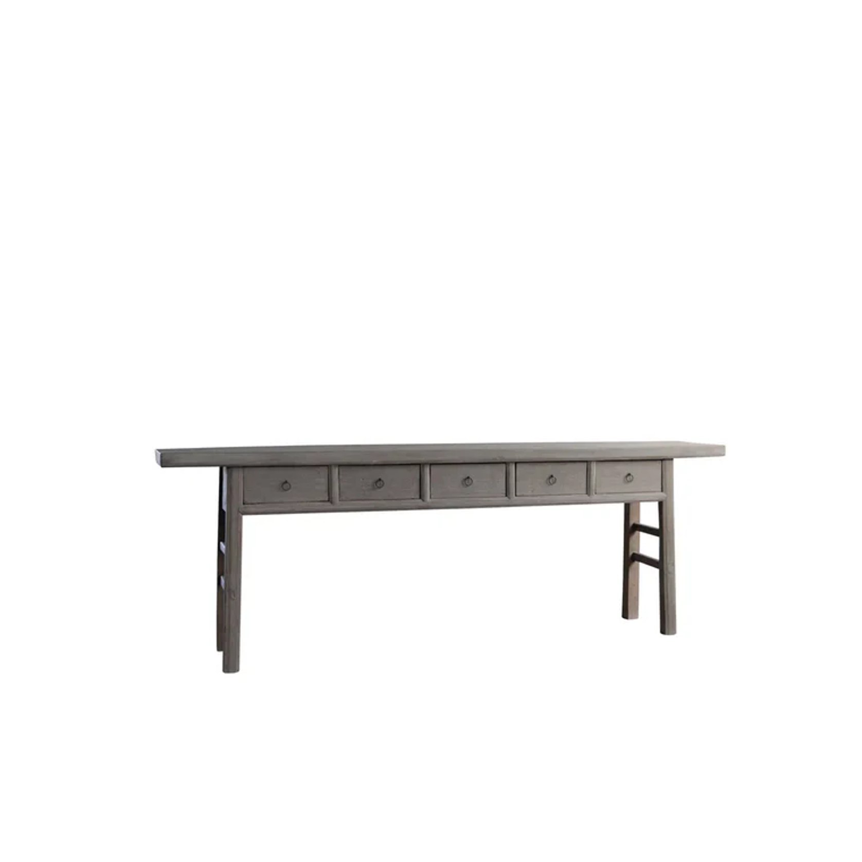 120 Year Old Elm Wood Console - Oscar and Mila | ArchiPro AU