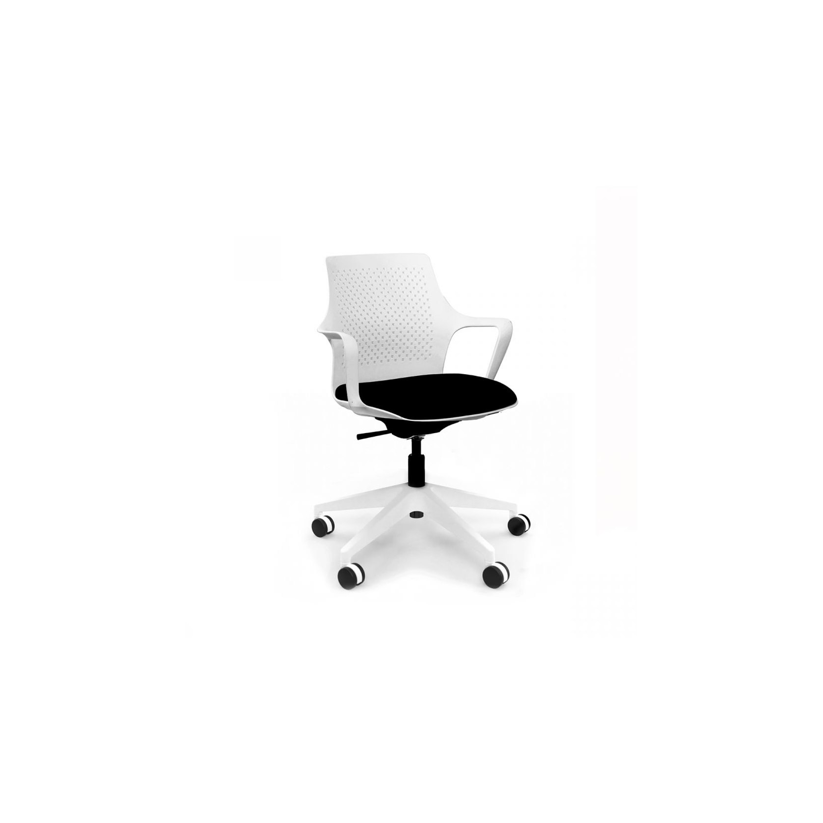 Gemina Task Chair White Shell | ArchiPro AU