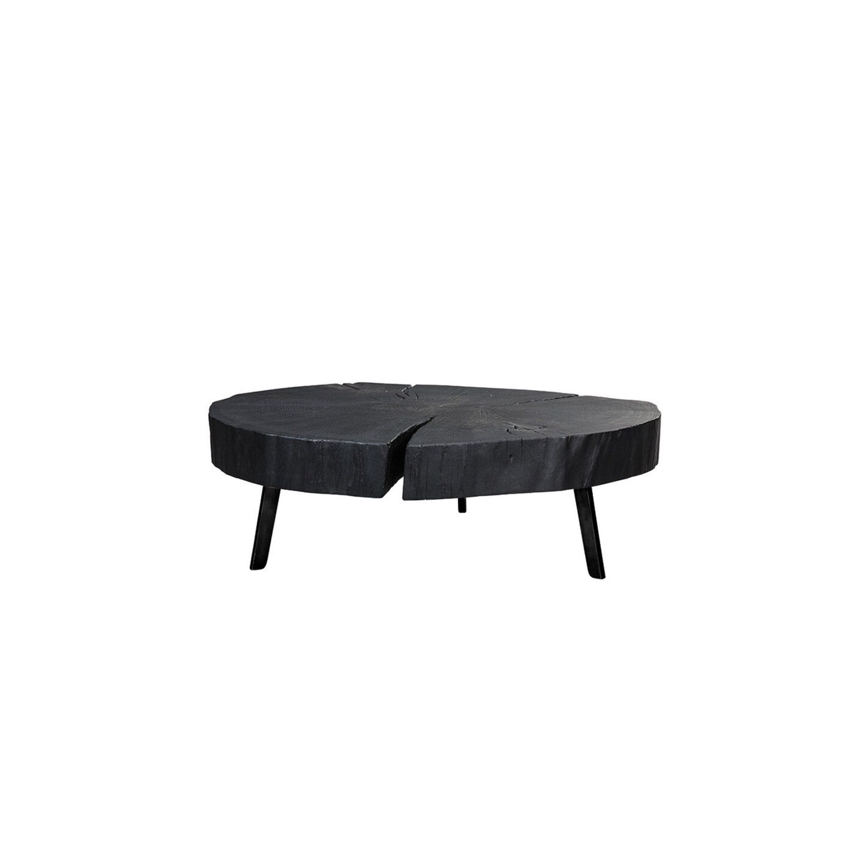 Janua | BC 05 Stomp Table | 80-90cm | Charburned Oak Shade Black ...