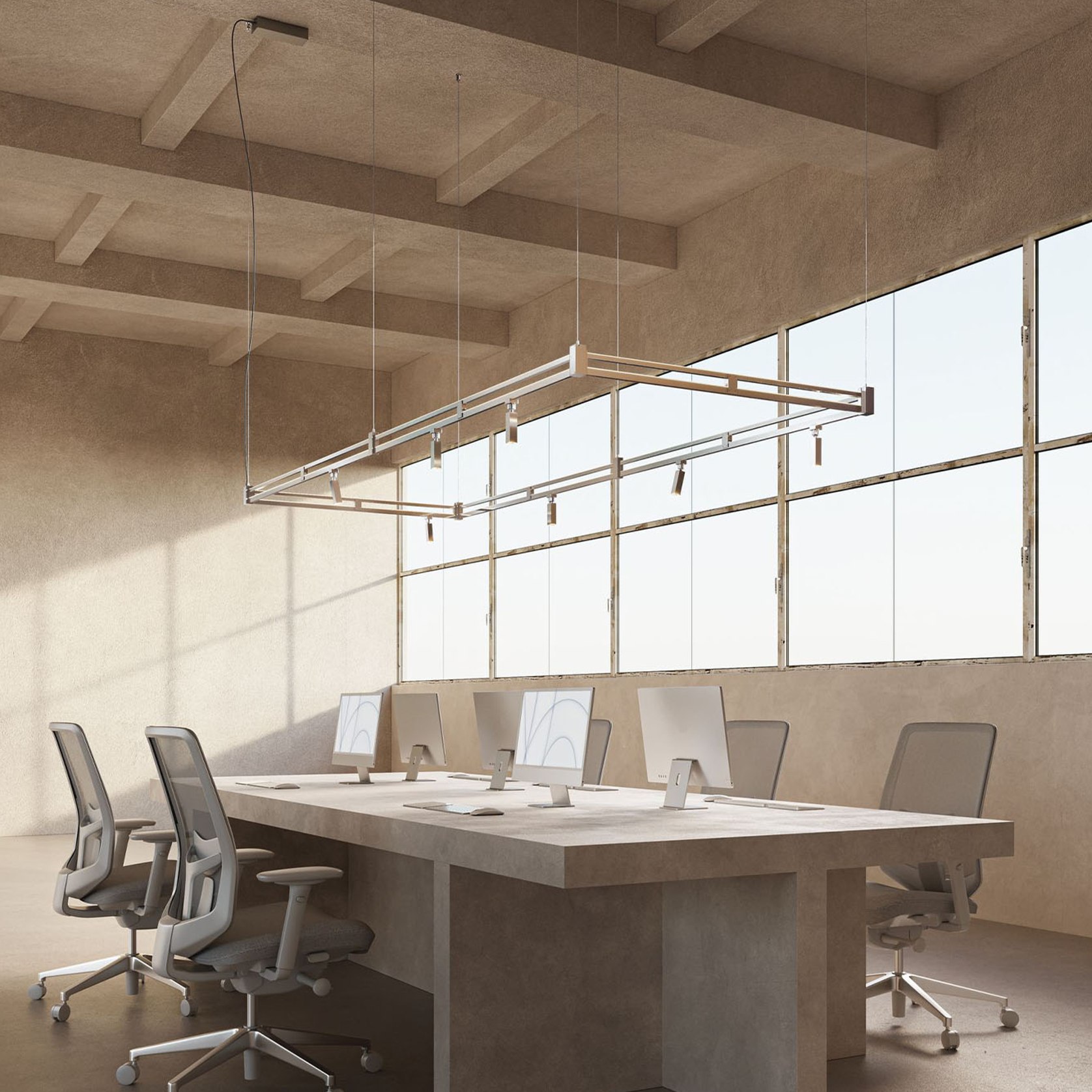 Airtek One Rectangle Pendant Light | ArchiPro AU