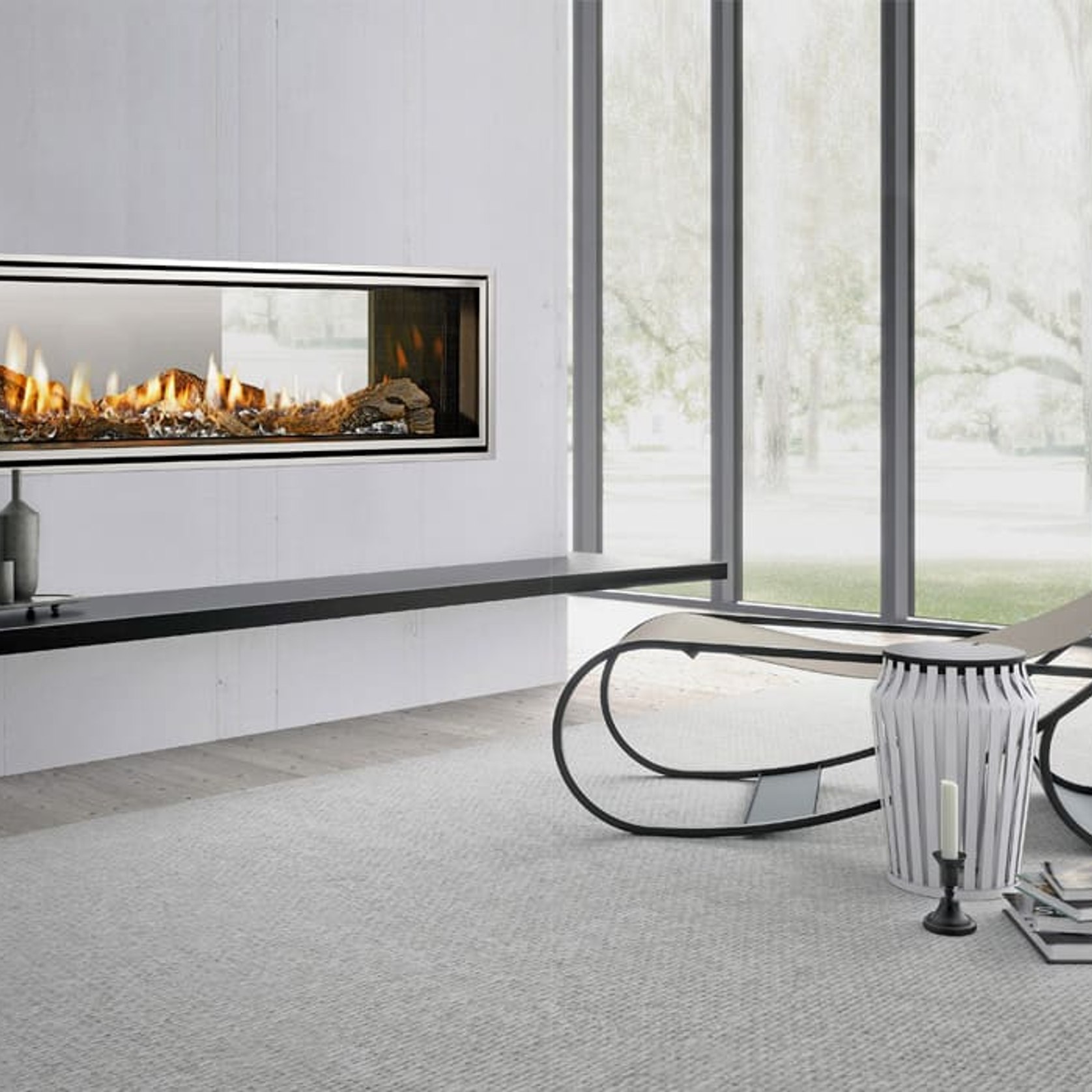 Mezzo Balanced Flue Fireplace | ArchiPro AU