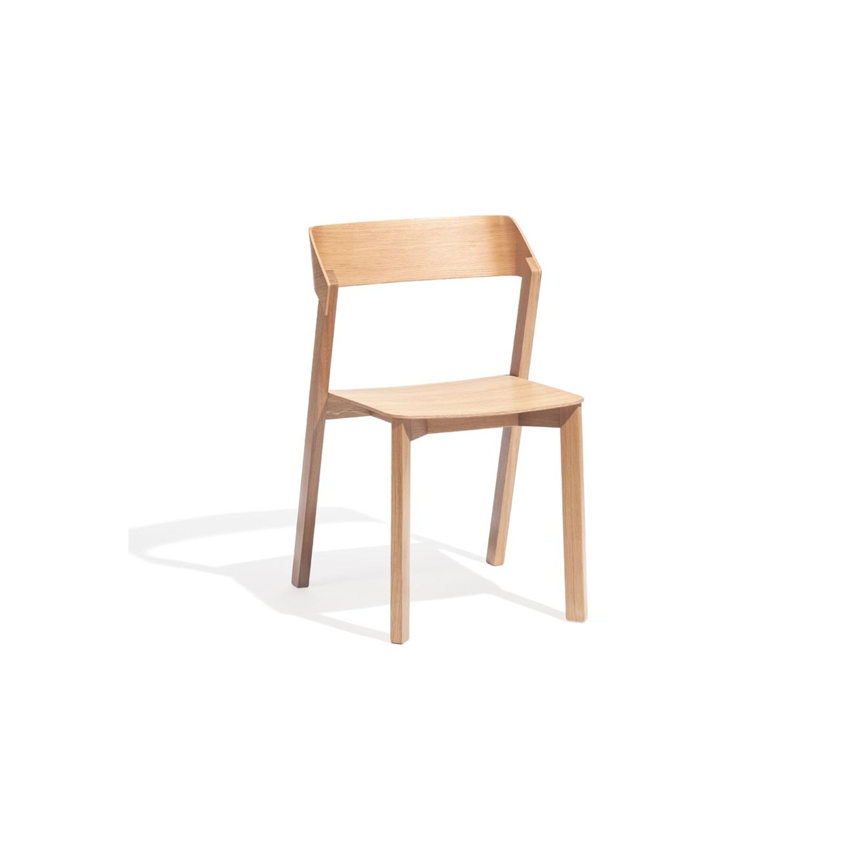 Merano Dining Chair - Natural Oak - by TON | ArchiPro AU