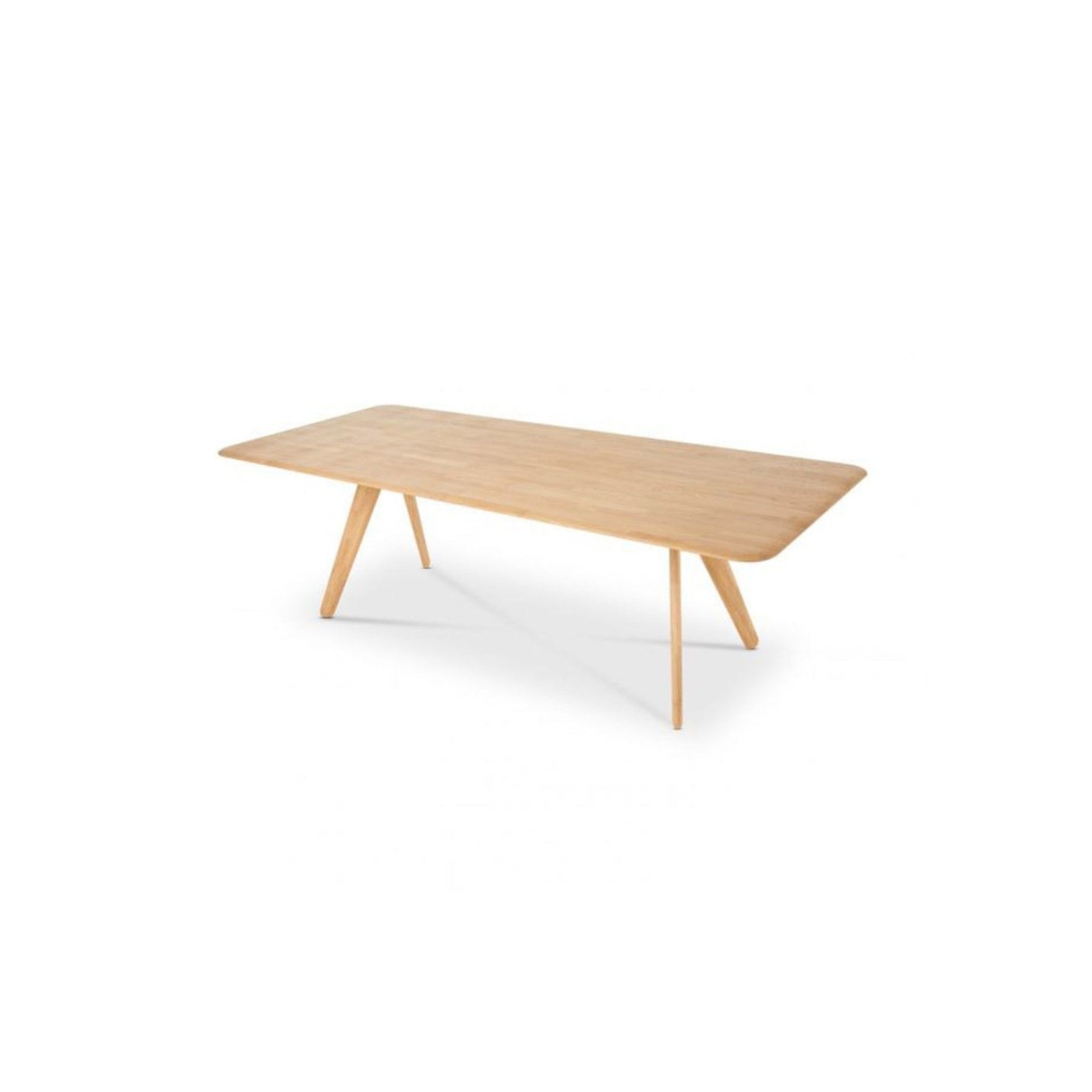 Tom Dixon | Slab Dining Table | Natural Oak 240cm | ArchiPro AU