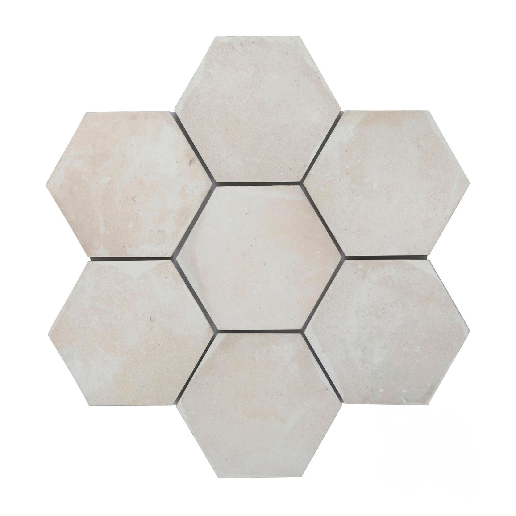 Cottage Hex White 140x160mm Porcelain | ArchiPro AU