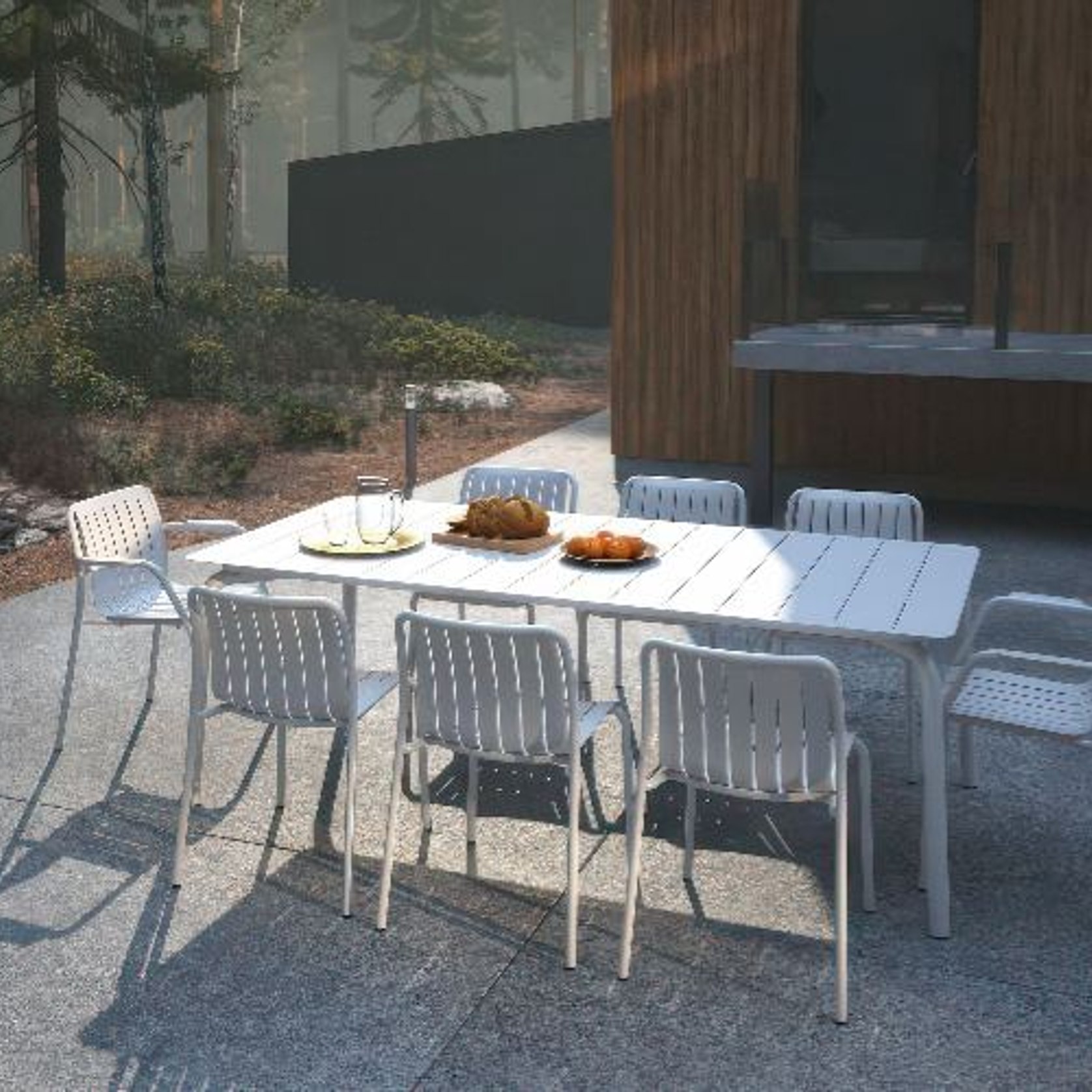 Roku Outdoor Dining Table 220cm | ArchiPro AU