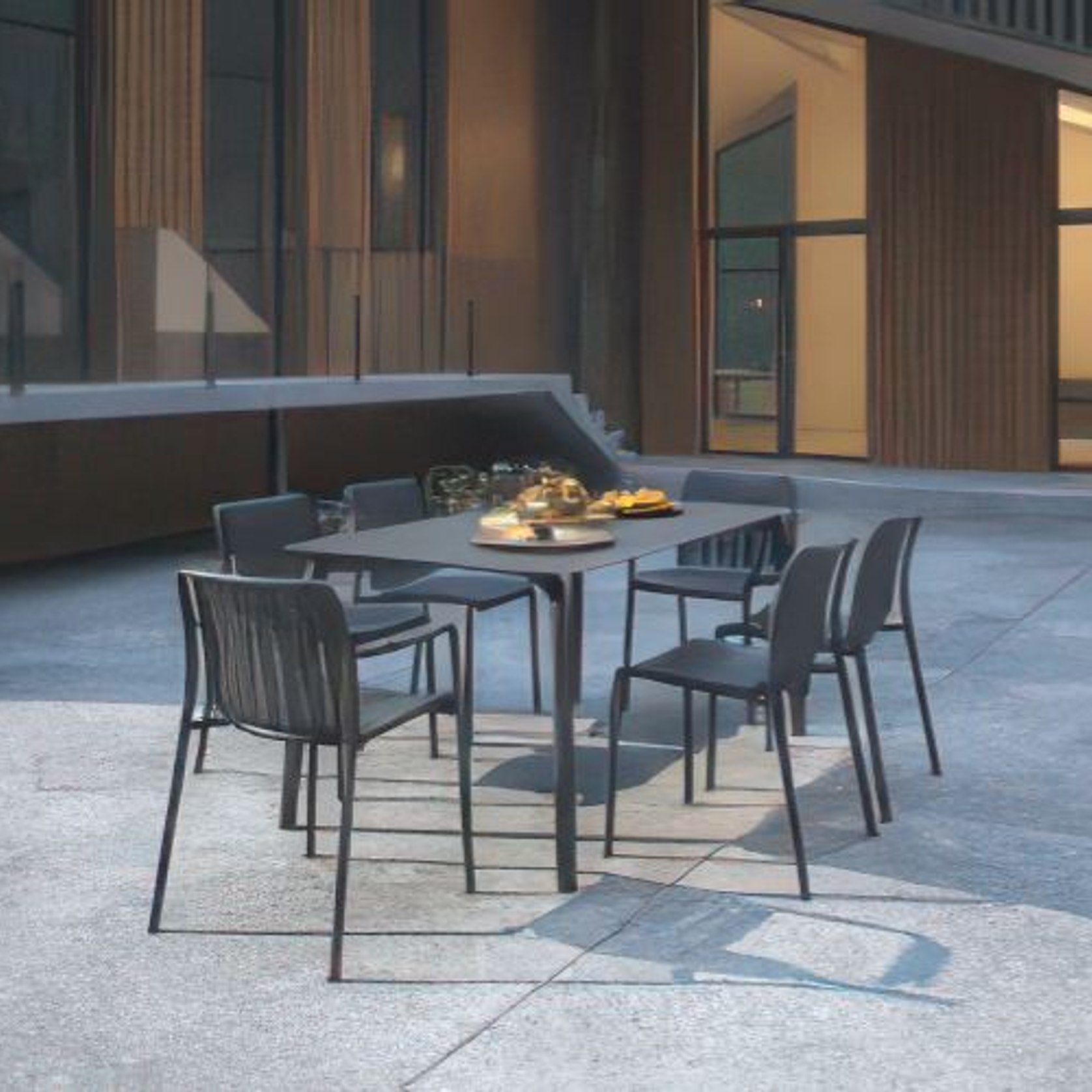 Roku Outdoor Dining Table 160cm | ArchiPro AU