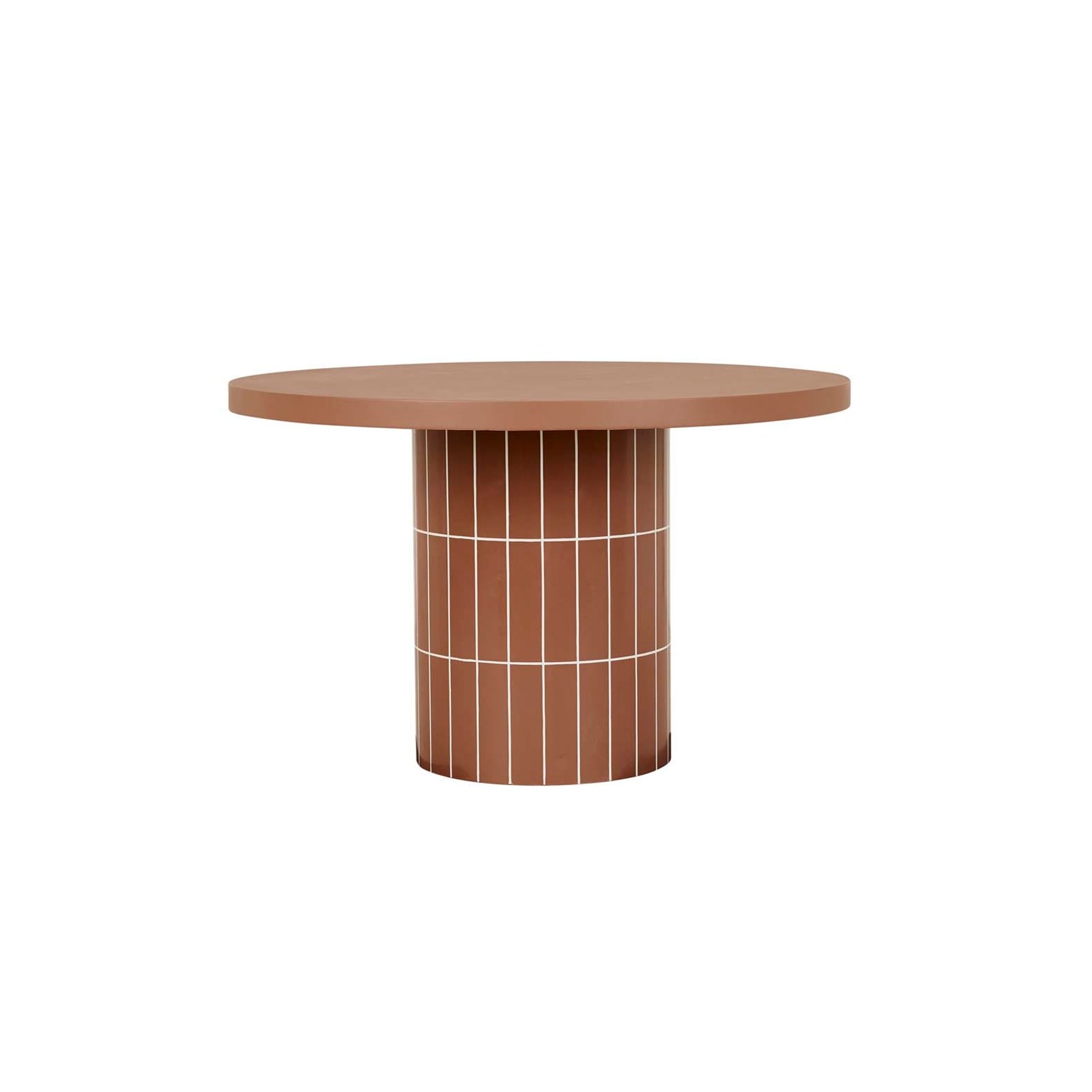 Seville Tile Round Dining Table | ArchiPro AU