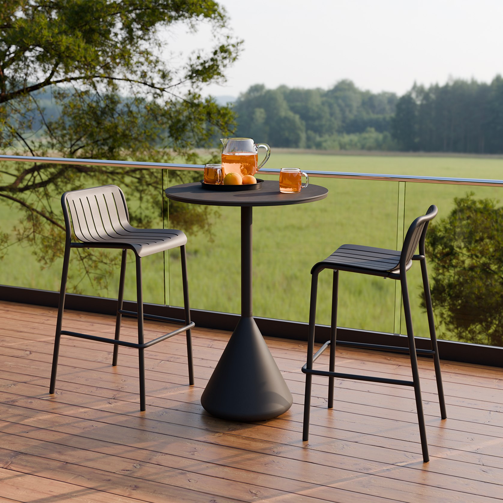 Kora High Bar Table CERAMIC - outdoor | ArchiPro AU