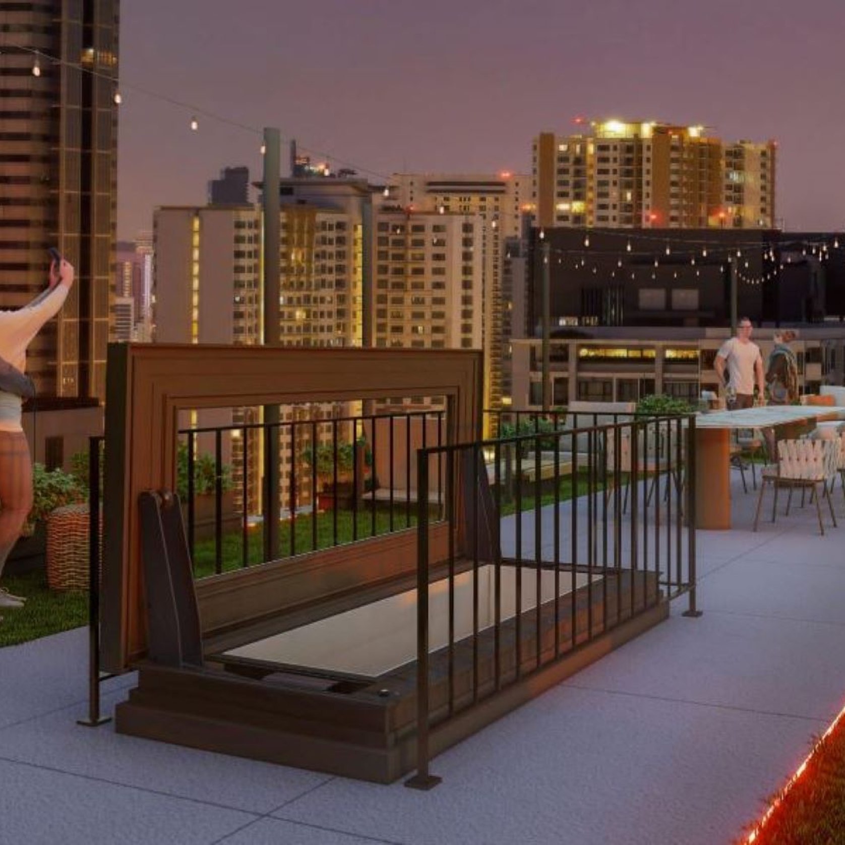 SkyDoor Thermally Broken Hinged Access Rooflight | ArchiPro AU