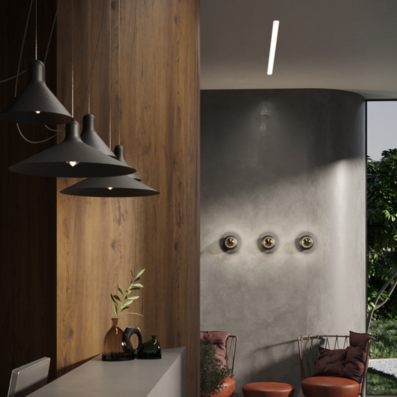 CONA E27 Suspended Light | ArchiPro AU