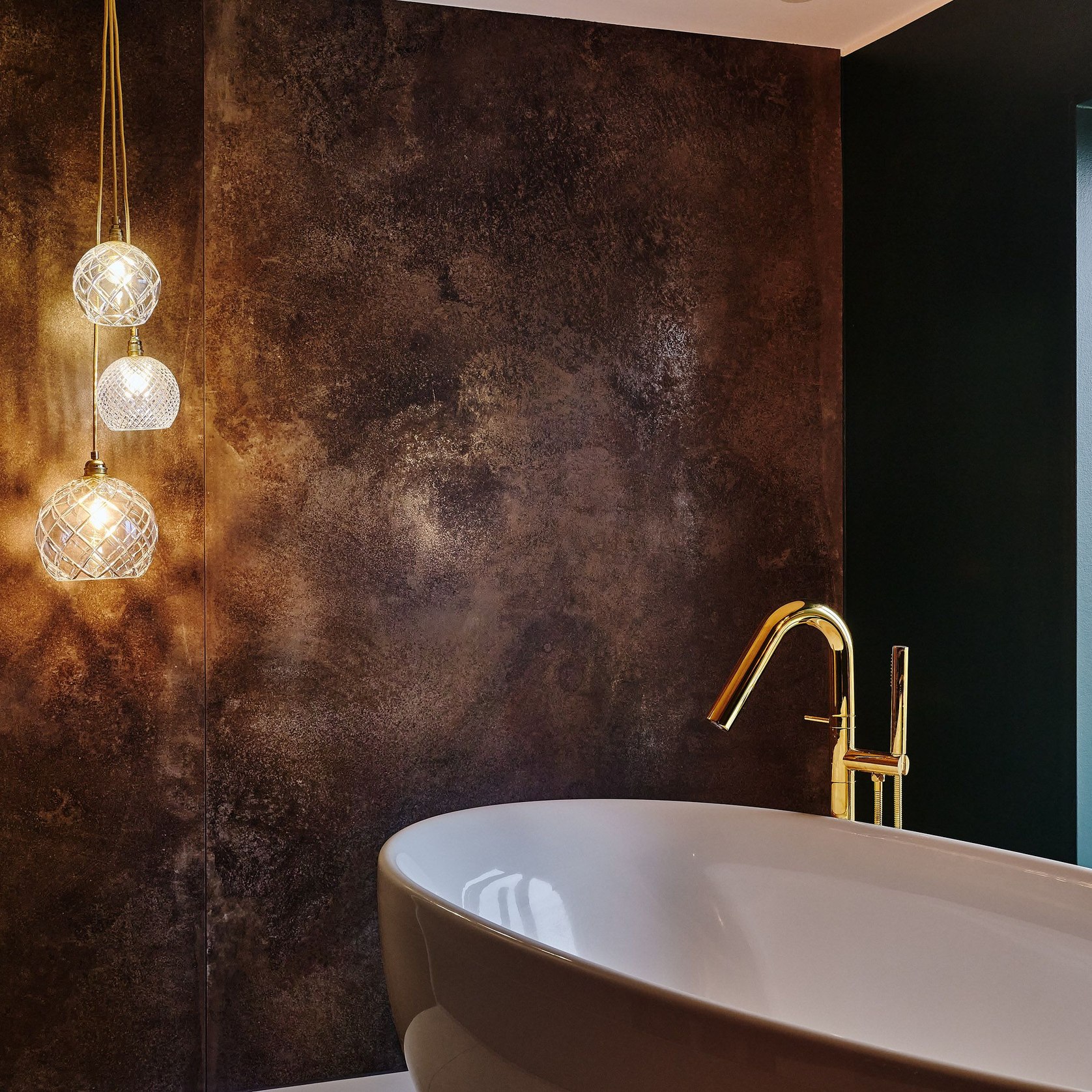 Rowan Pendant 28cm Crystal | ArchiPro AU