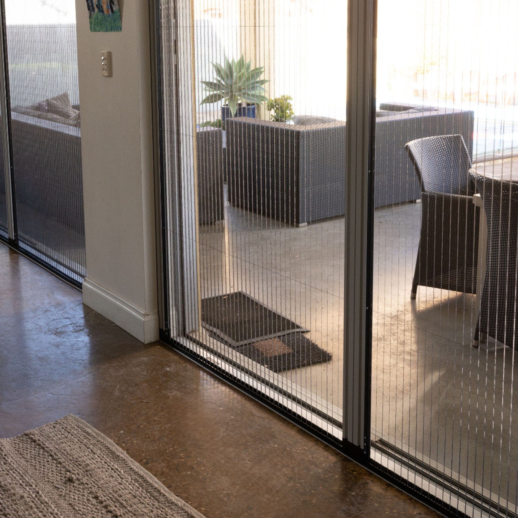 Retractable Flyscreen : Stacker door | ArchiPro AU